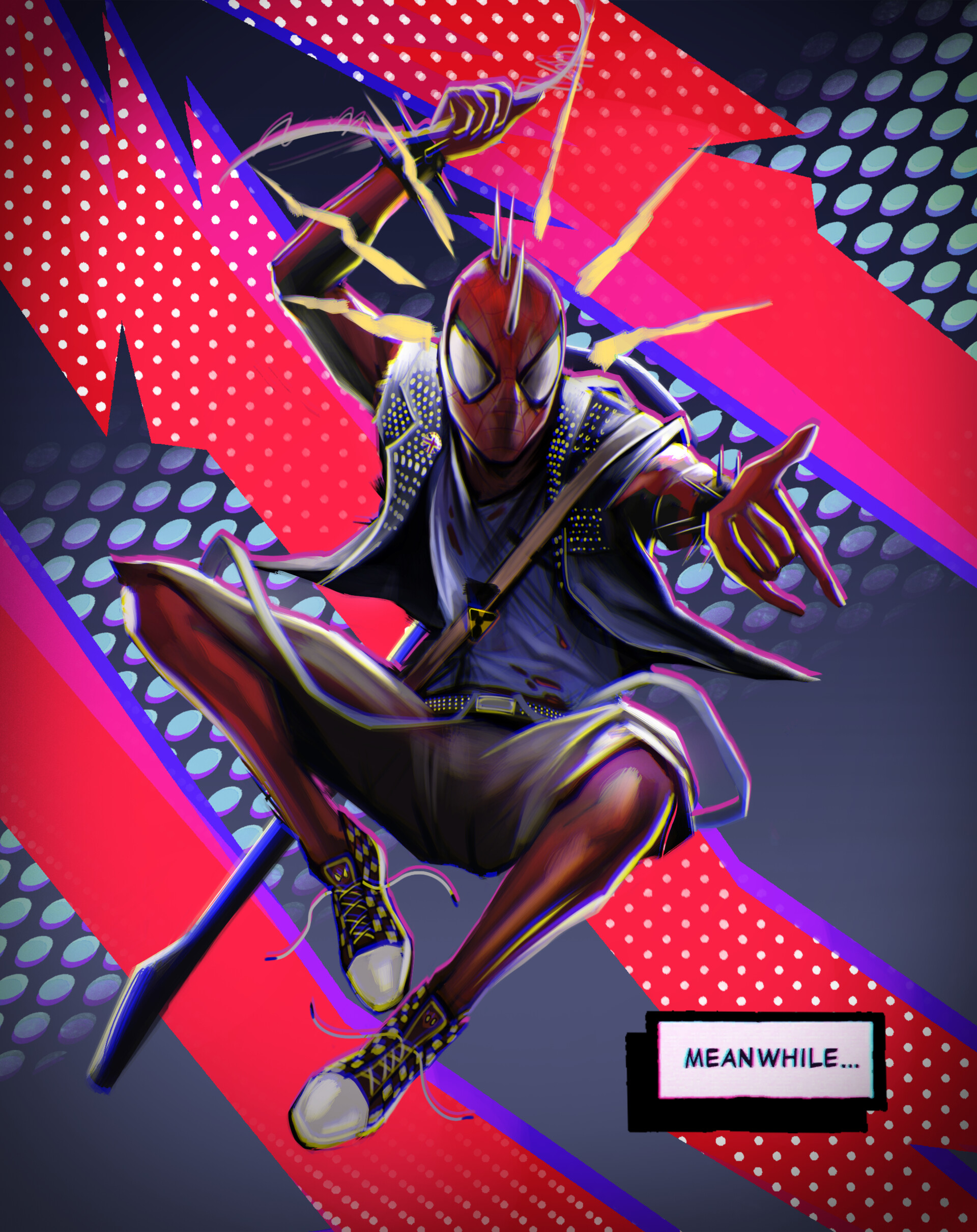ArtStation - spider punk
