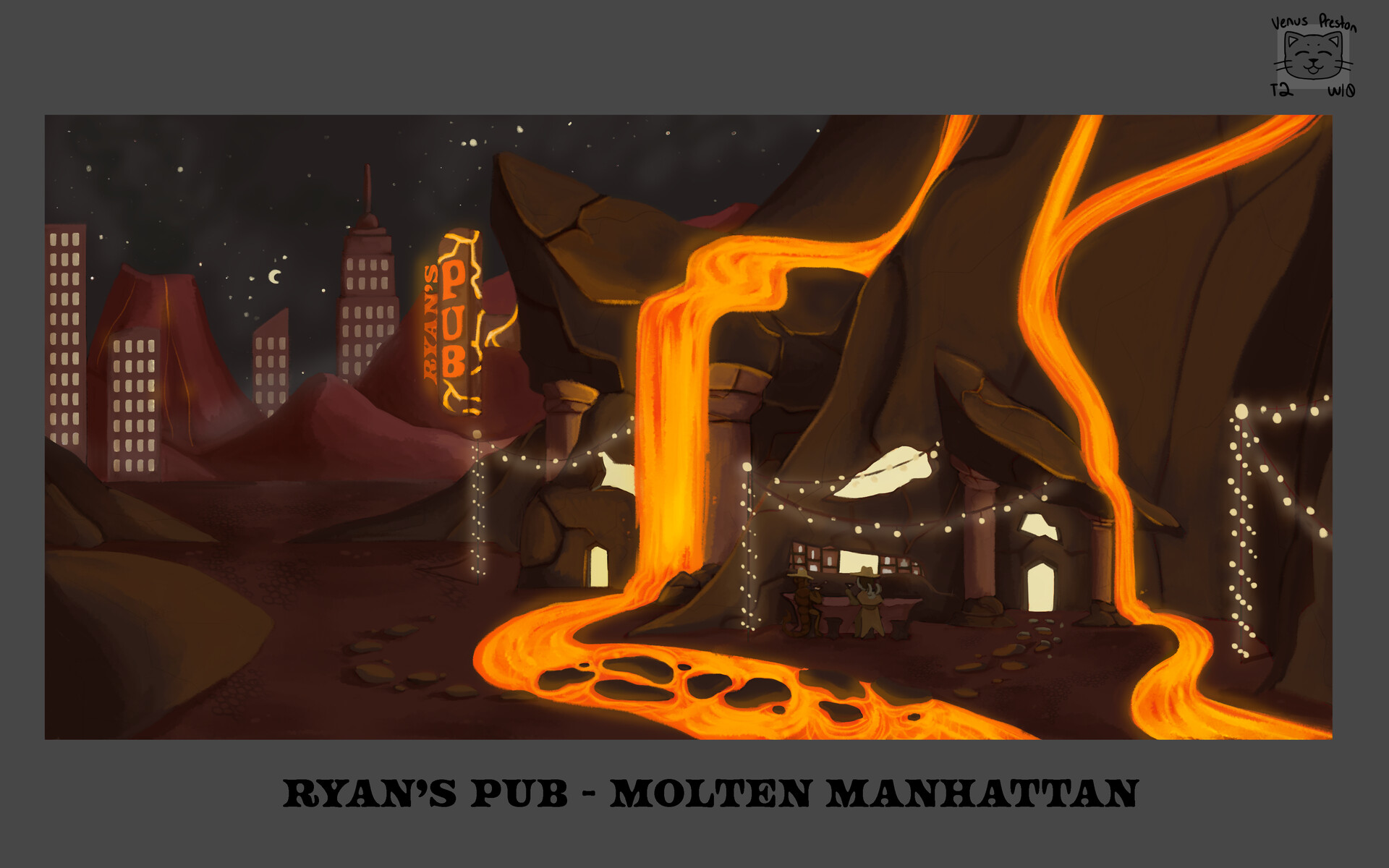 ArtStation - Ryan's Pub Concept Art