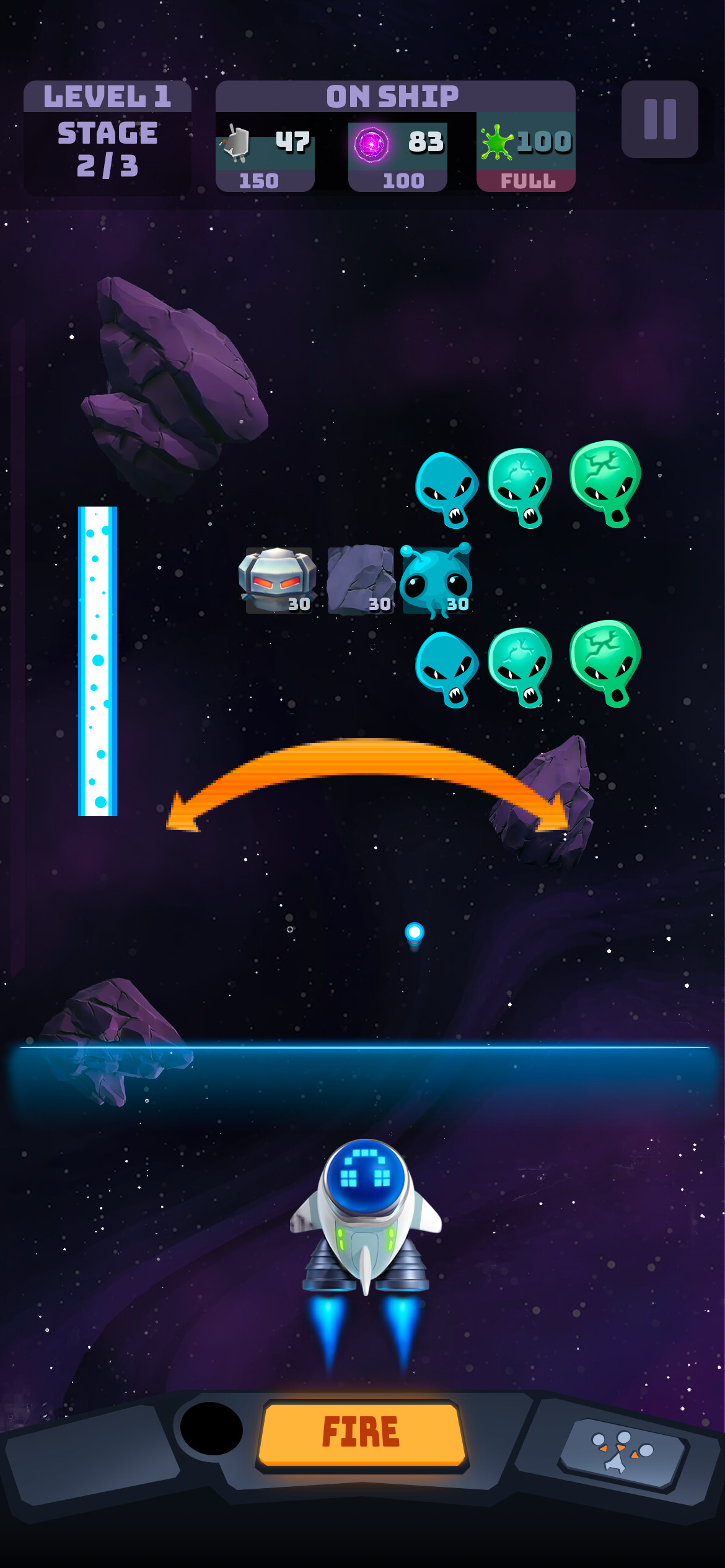 James Fraser - A Space Brick Ball Game