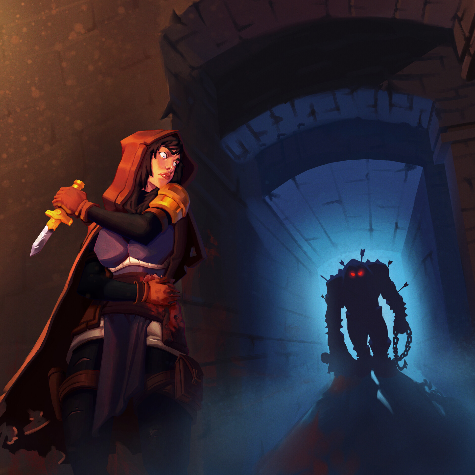 ArtStation - Running from Death - Eternal Fanart