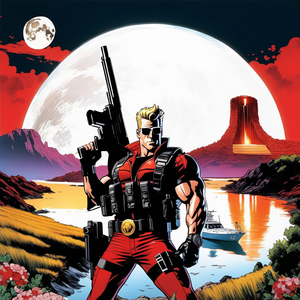 ArtStation - Duke Nukem