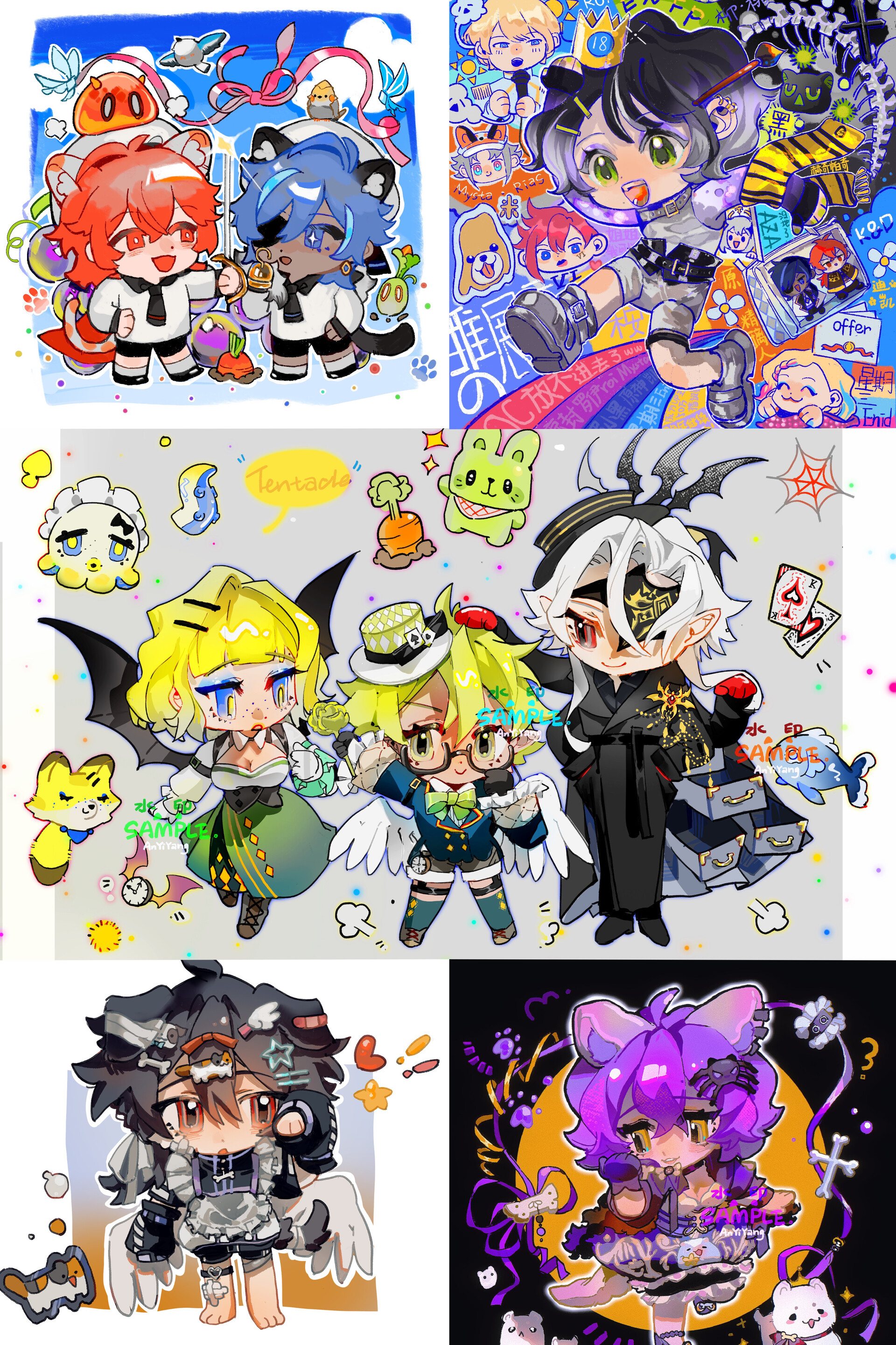 ArtStation - Chibi commissions🥰