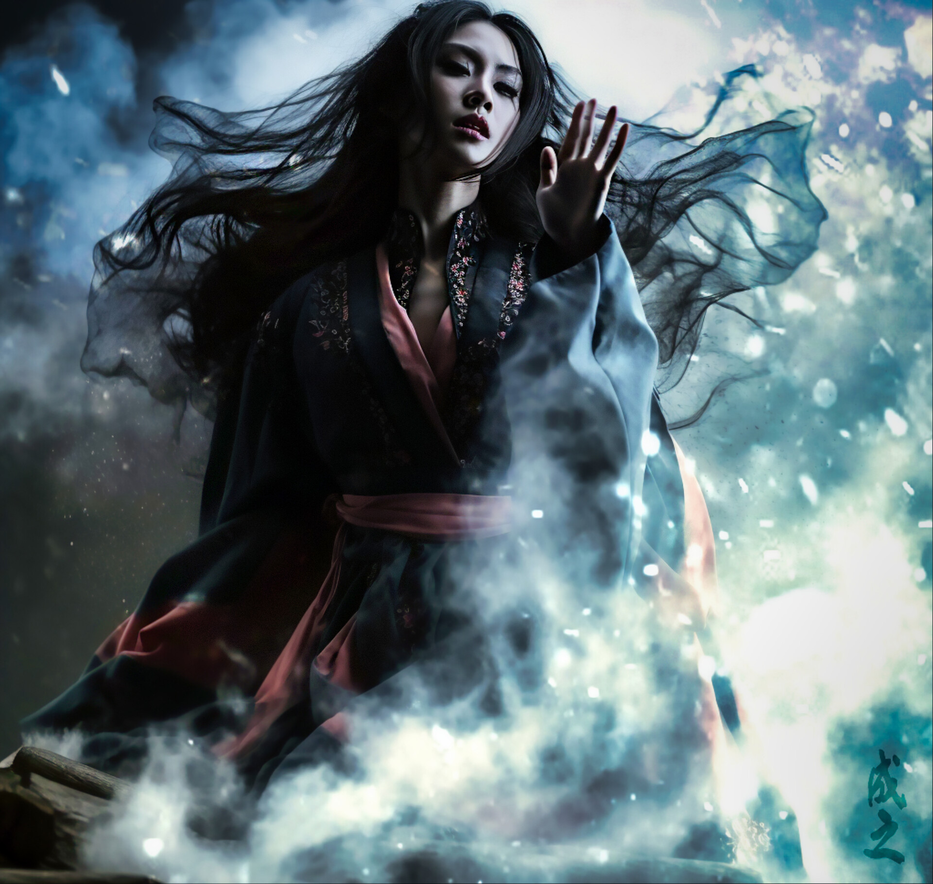 NARIYUKI SHIMAMOTO - IZANAMI ( Japanese legendary goddess of death )