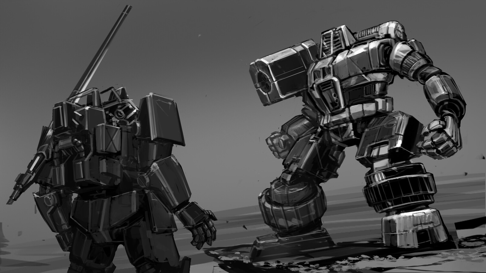 Aleksey Spitsyn - (2022-2023) Commission Work : Battletech fanart ...