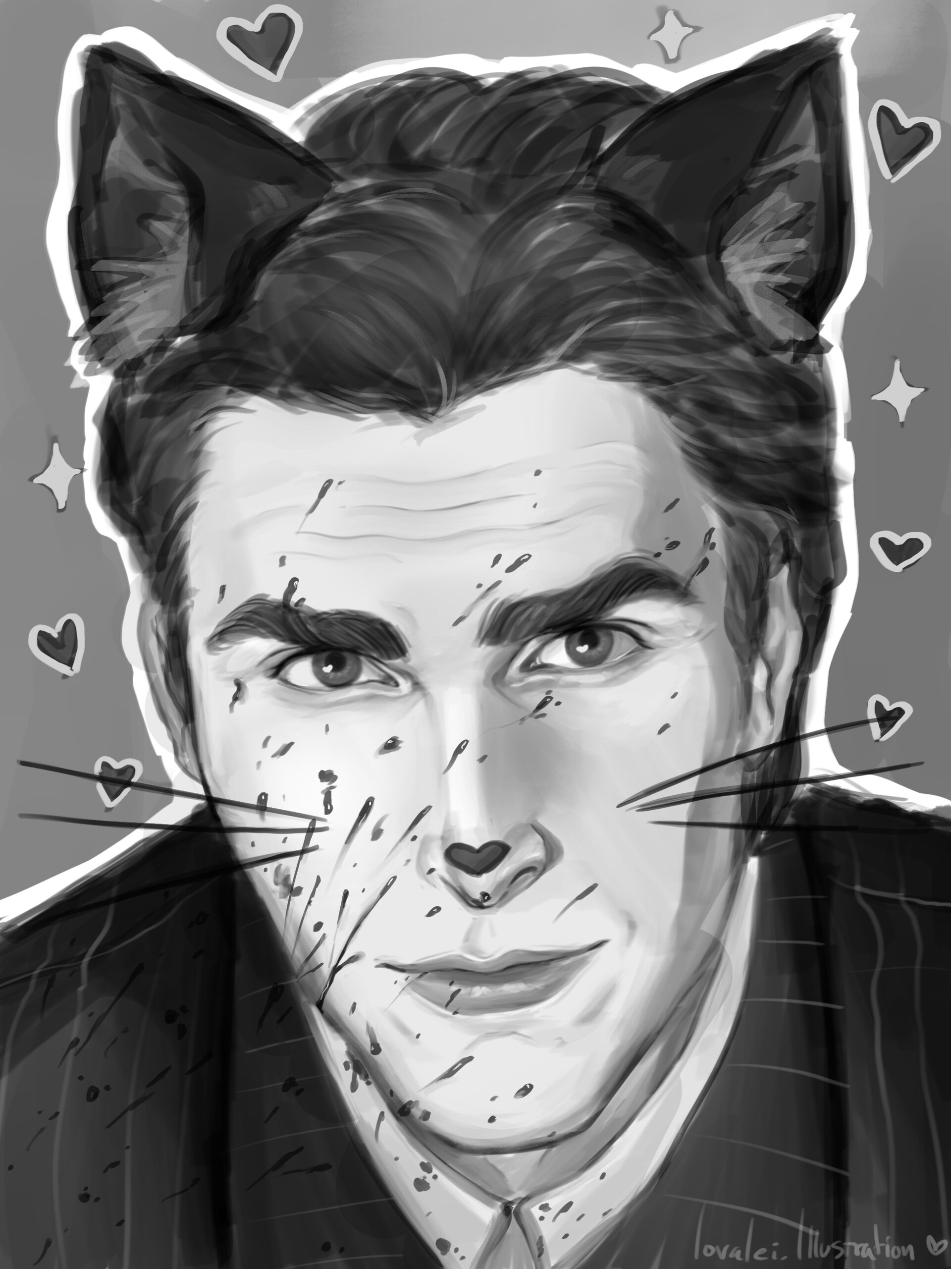 ArtStation - Silly Patrick Bateman - American Psycho