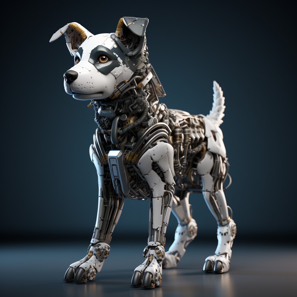 ArtStation - Spine 3D Dog Character