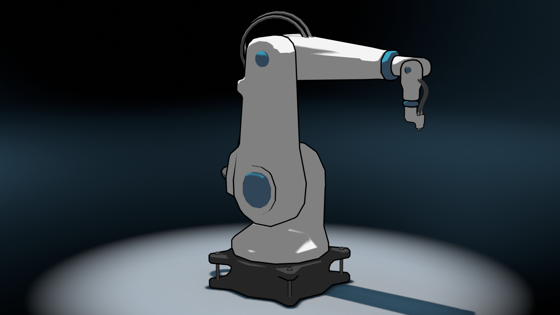 ArtStation - 6-Axis Robot Arm