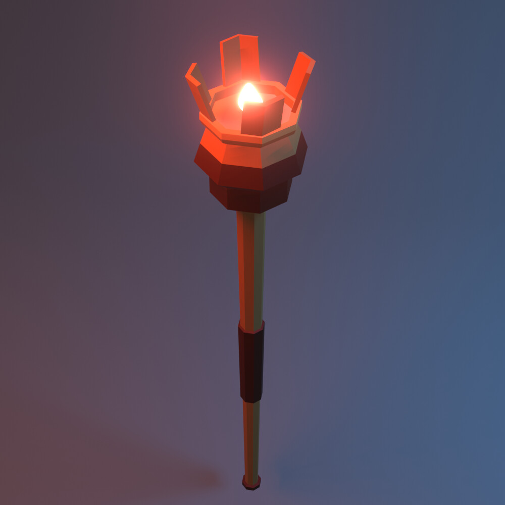 ArtStation - Standing Torch