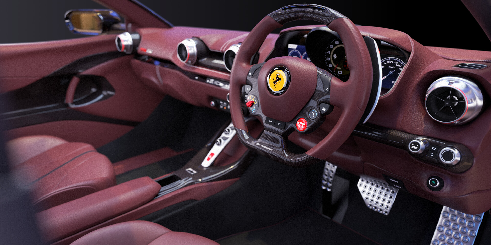 Arijan - Ferrari 812 Custom Interior