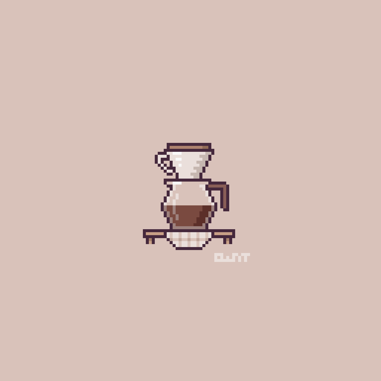 ArtStation - Pixel coffee