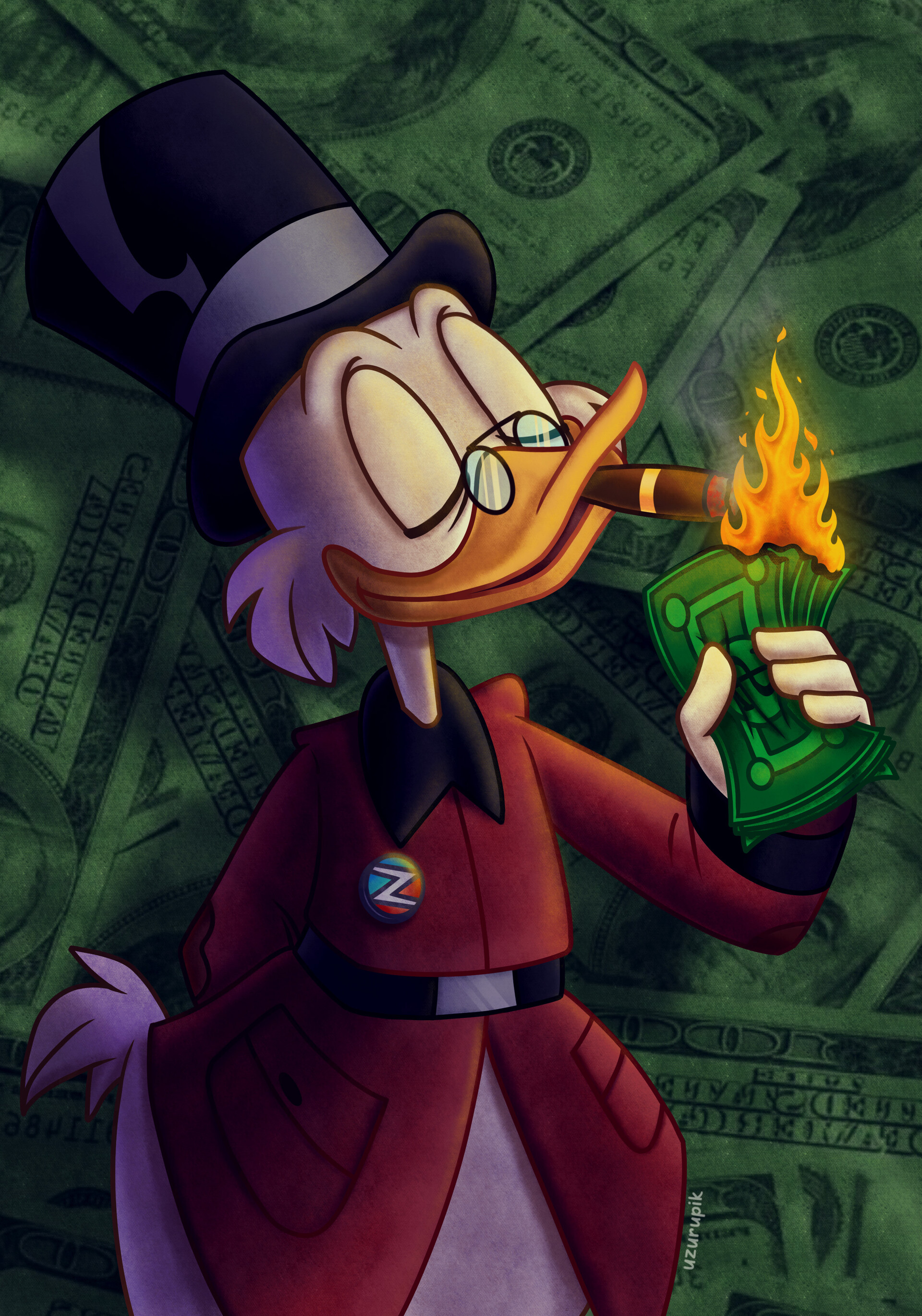 ArtStation - Scrooge McDuck for ZM Team