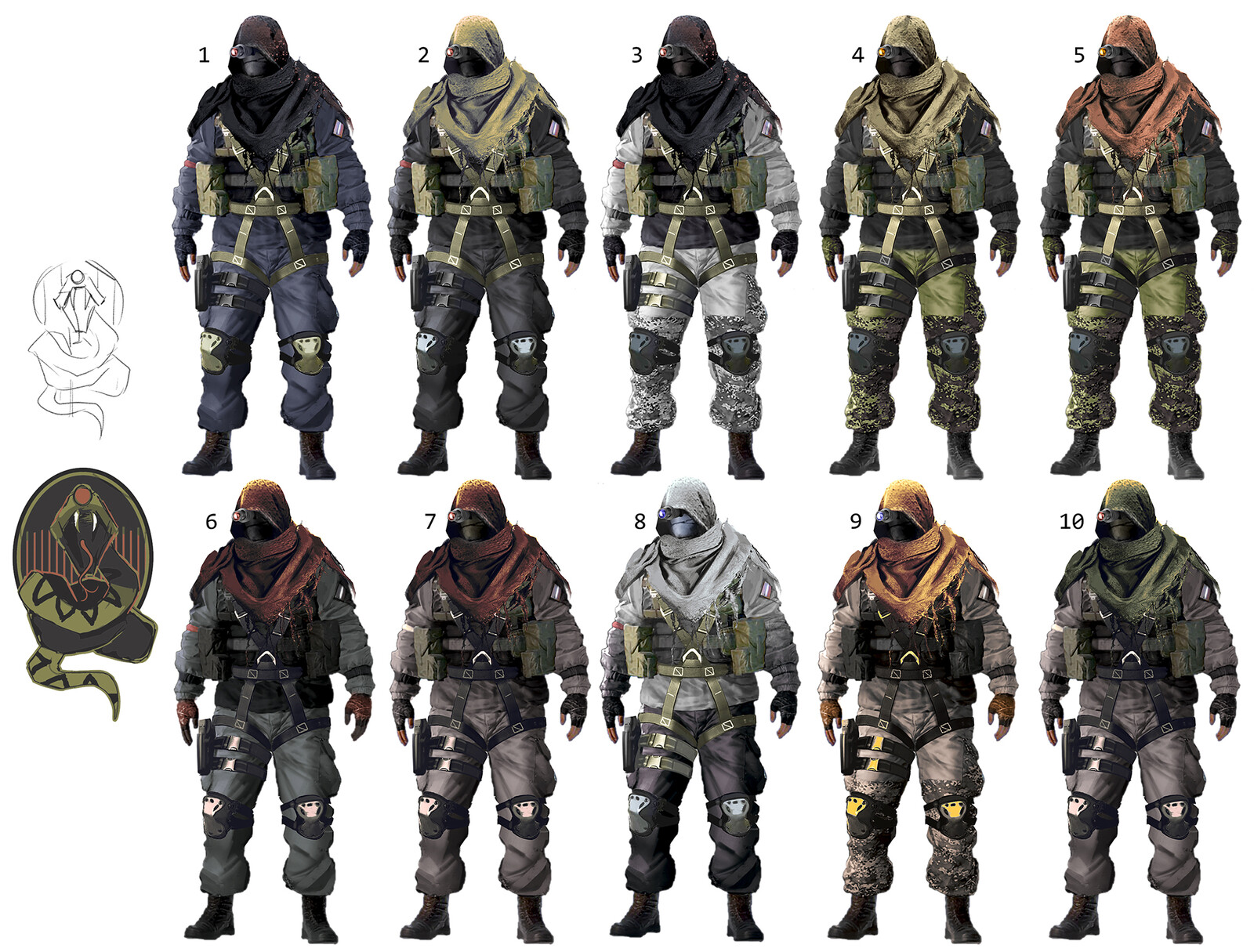 Leva Soj - Kapkan fan skin concept