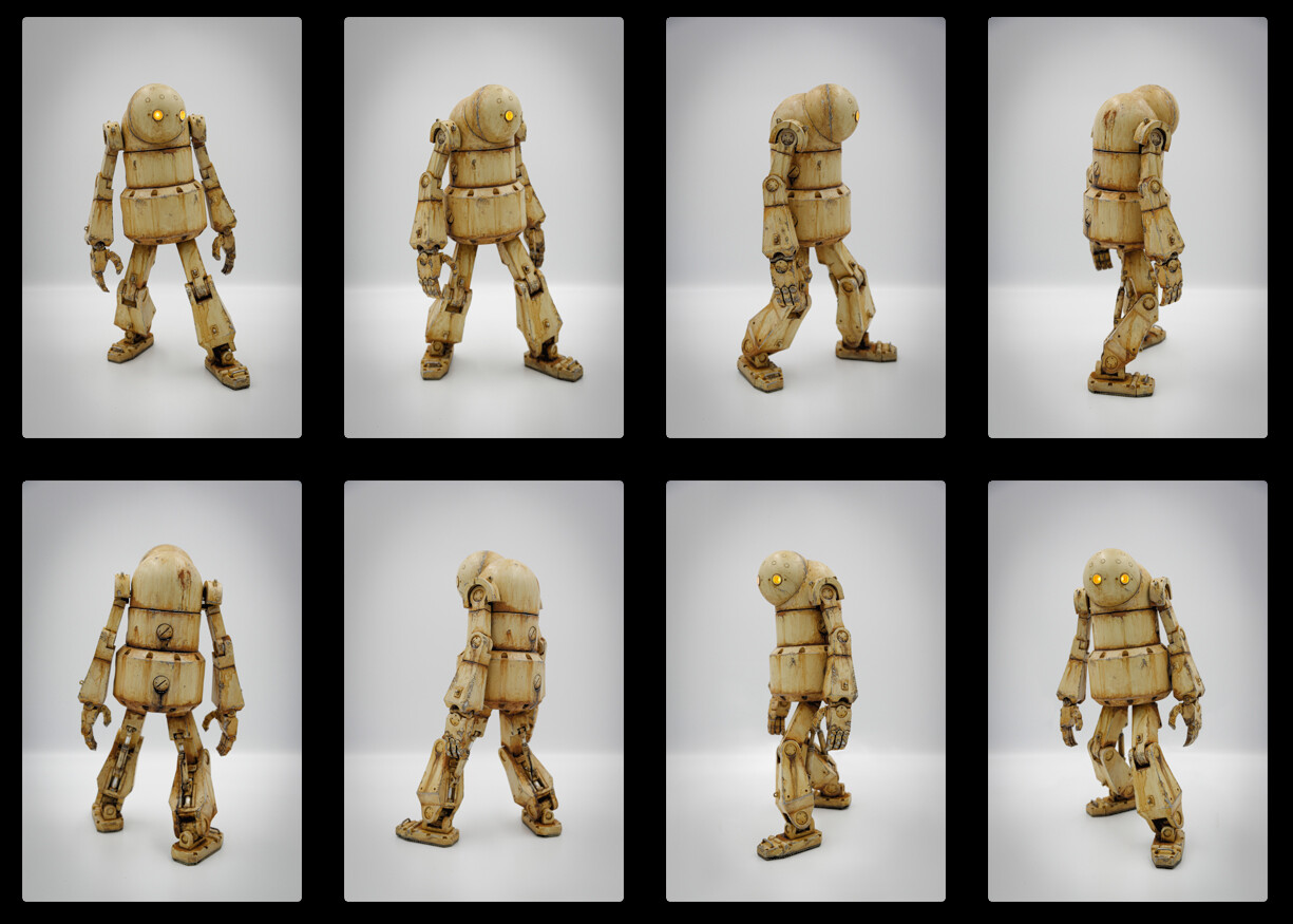 Daniel Hird - NieR: Automata - Machines - Medium Biped