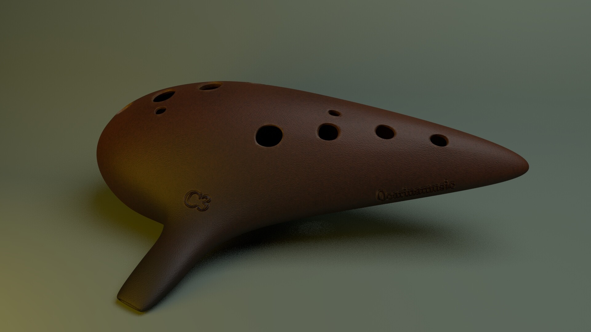 ArtStation - Modeling - Ocarina n°1