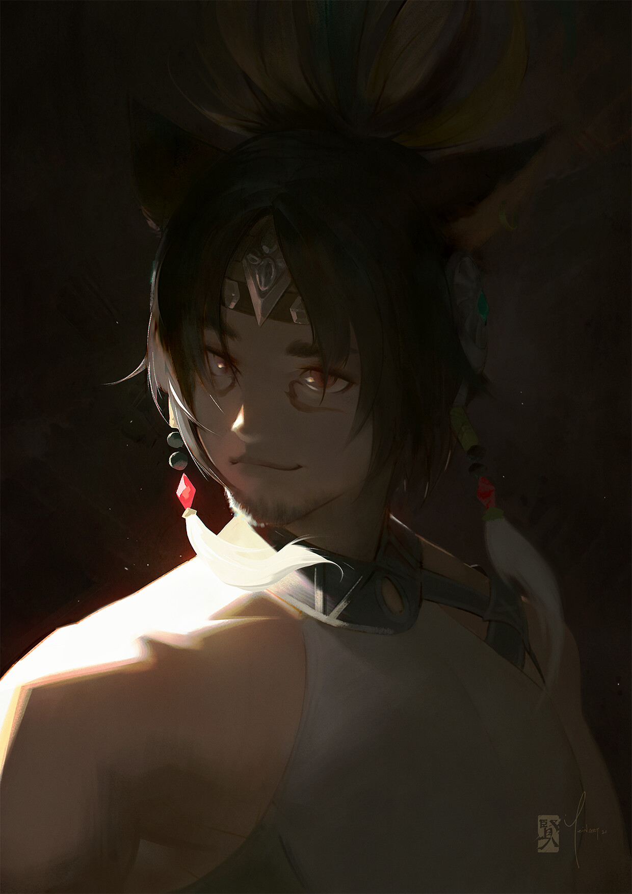 ArtStation - FFXIV Portrait