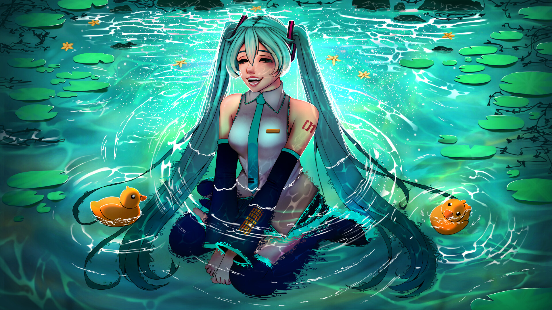 ArtStation - End of Deep sea Girl