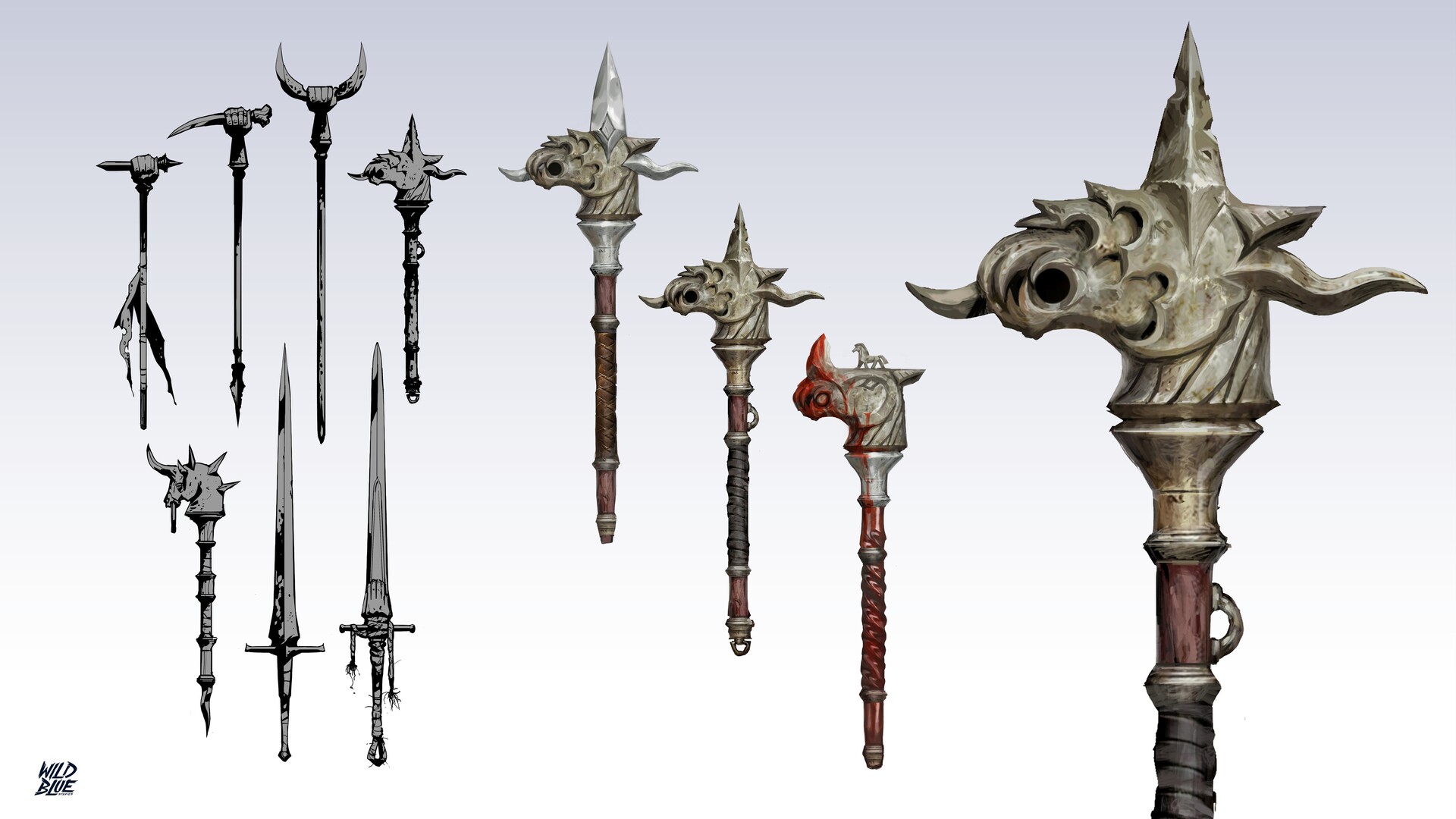 Wild Blue Studios - Relic Weapon Concepts