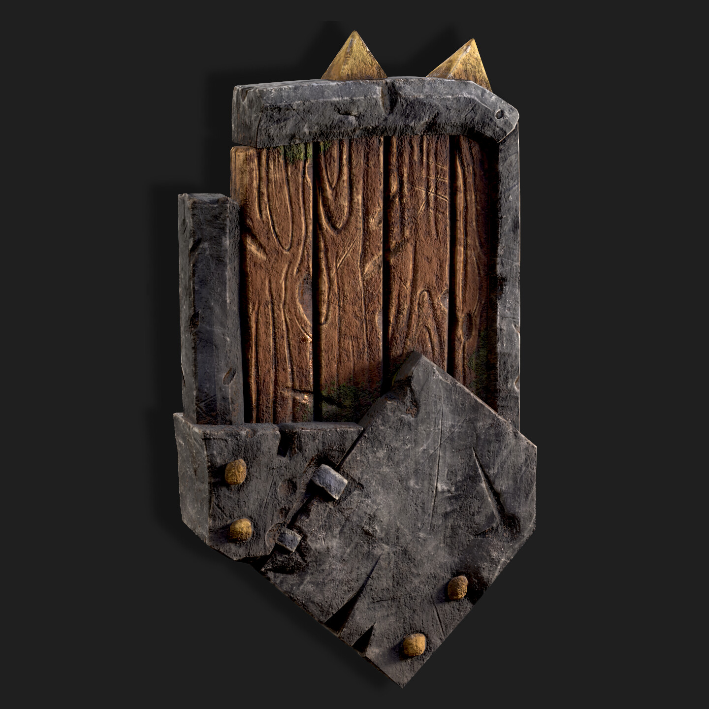 ArtStation - Broken shield