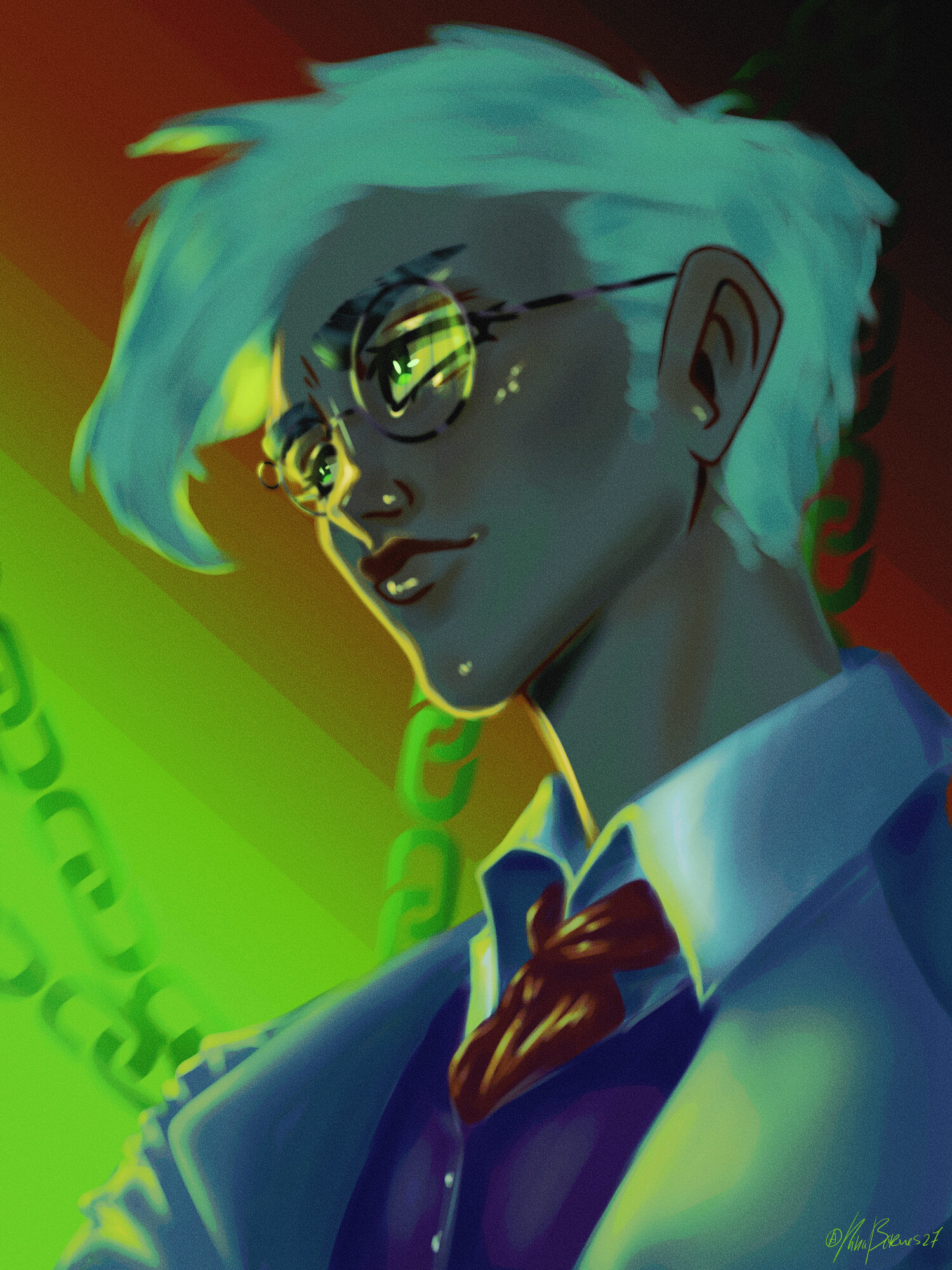 ArtStation - Percy De Rolo - Stylized Portait