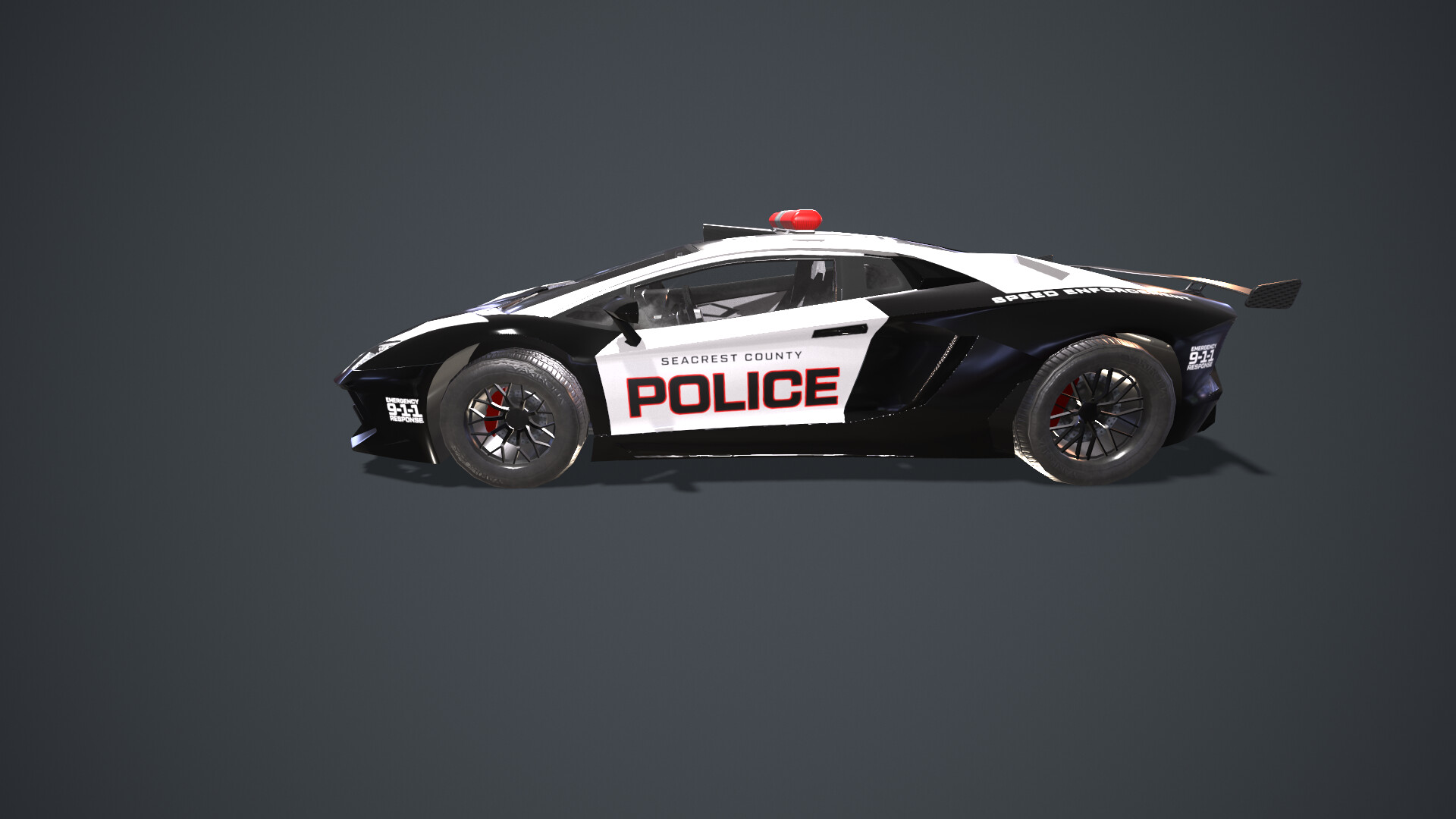 Ahmet Tuncay Aydın - Lamborghini Aventador Police Car