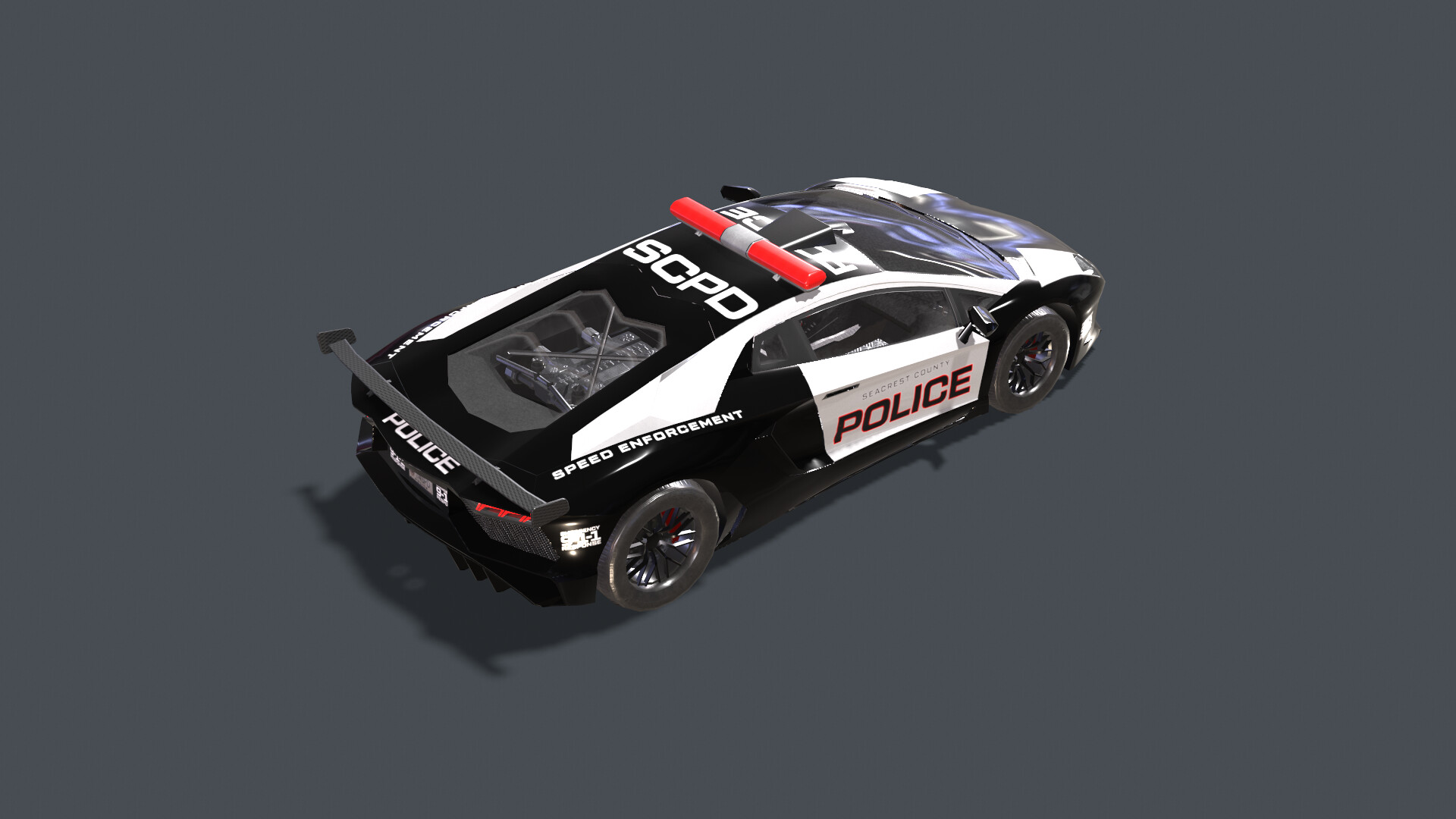 Ahmet Tuncay Aydın - Lamborghini Aventador Police Car