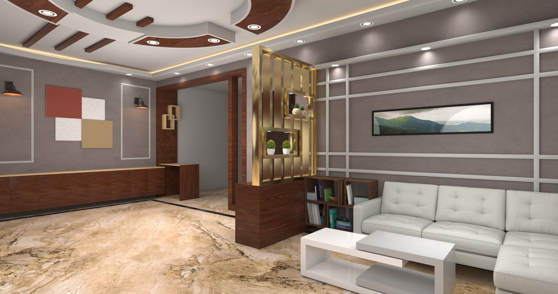 ArtStation - Drawing Room design