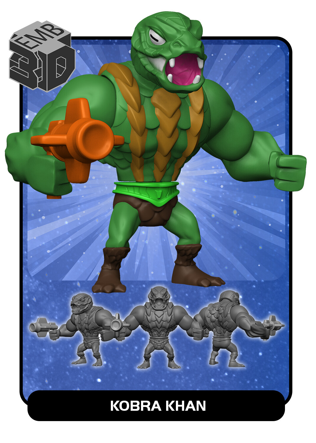 Eric Boyd - Kobra Khan Eternia Minis Style