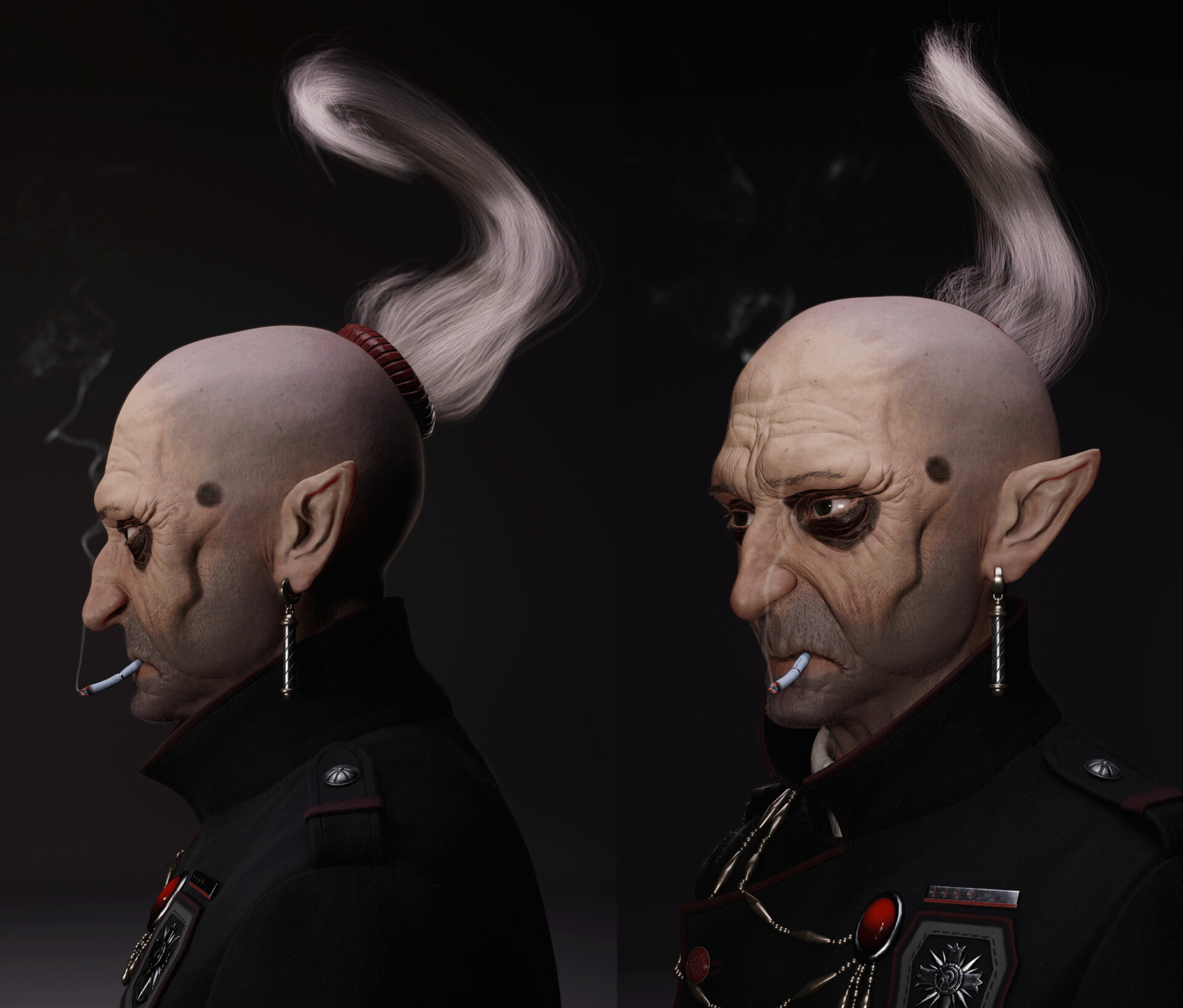 Maximilian Rosier - D-Gray-Man: Bookman Portrait