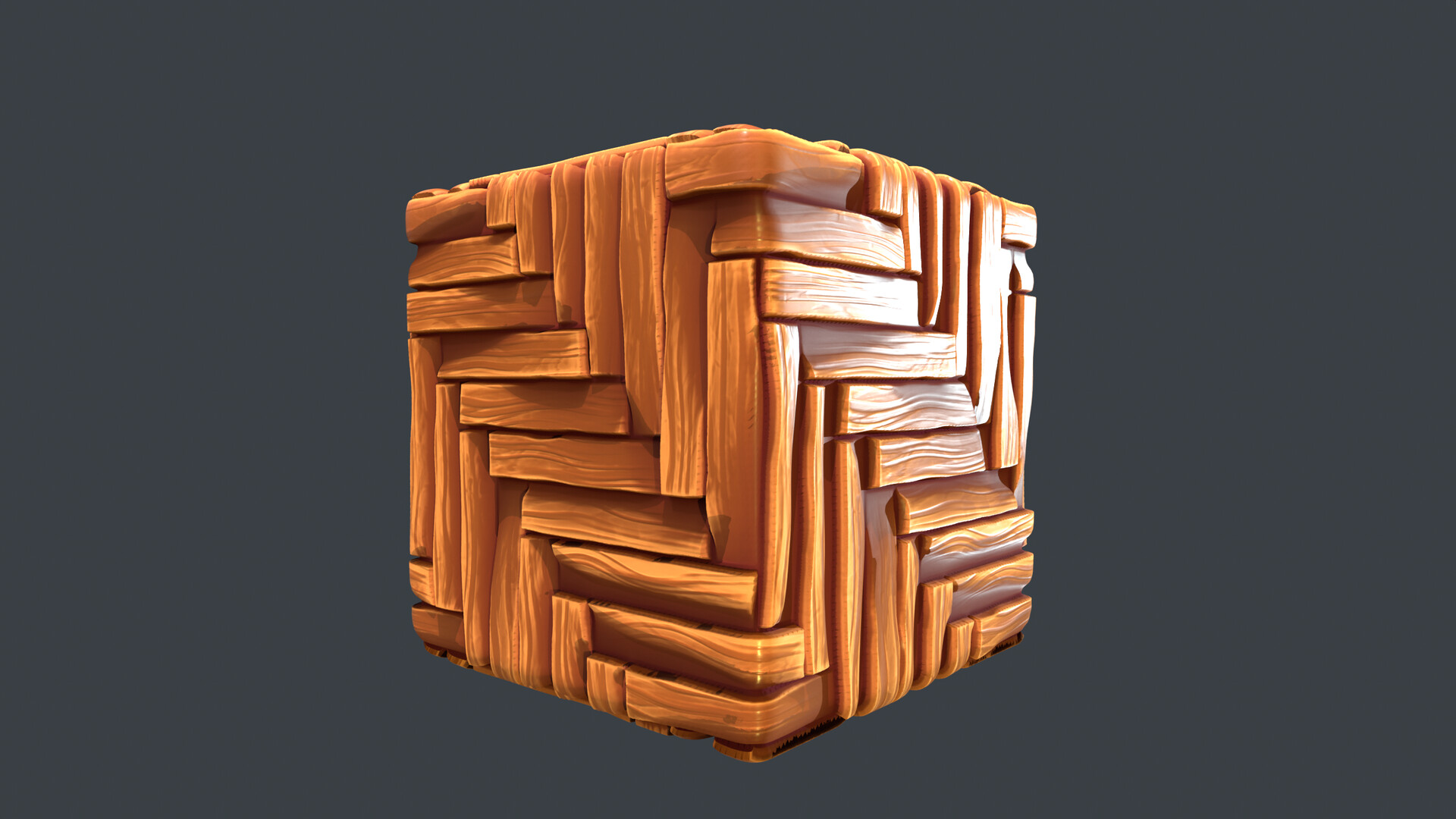 ArtStation - Stylized Wooden Planks