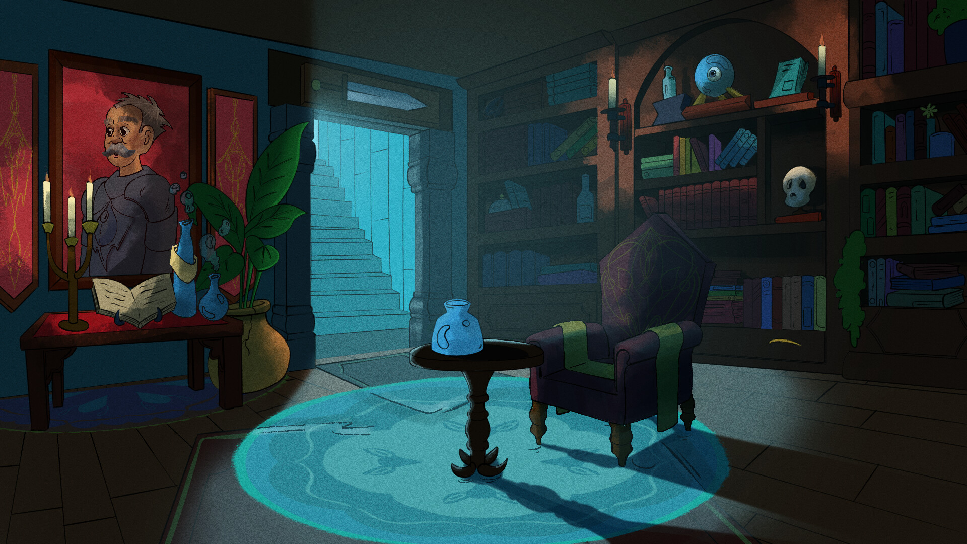 ArtStation - The Teller's Study - Concept Art