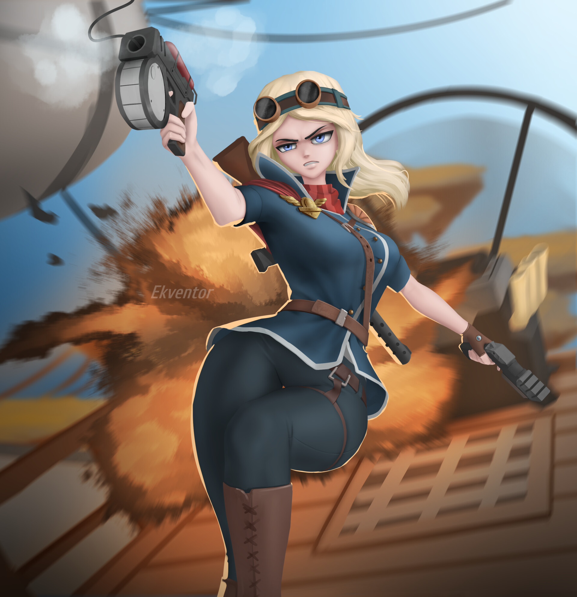 ArtStation - Eva Mills (Black Skylands)