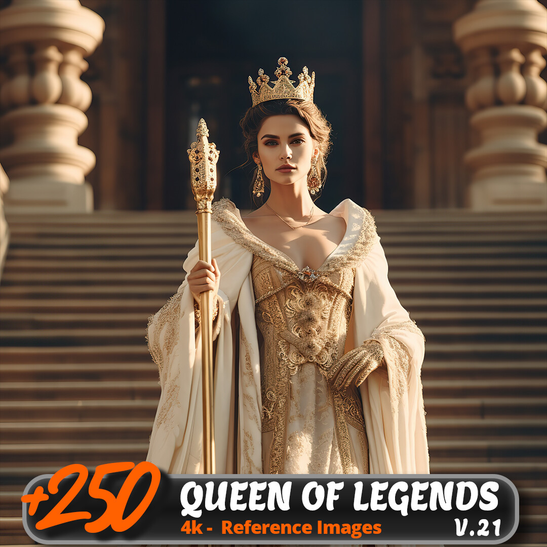 ArtStation - QUEEN OF LEGENDS VOL. 21/ 4K/ Reference Image