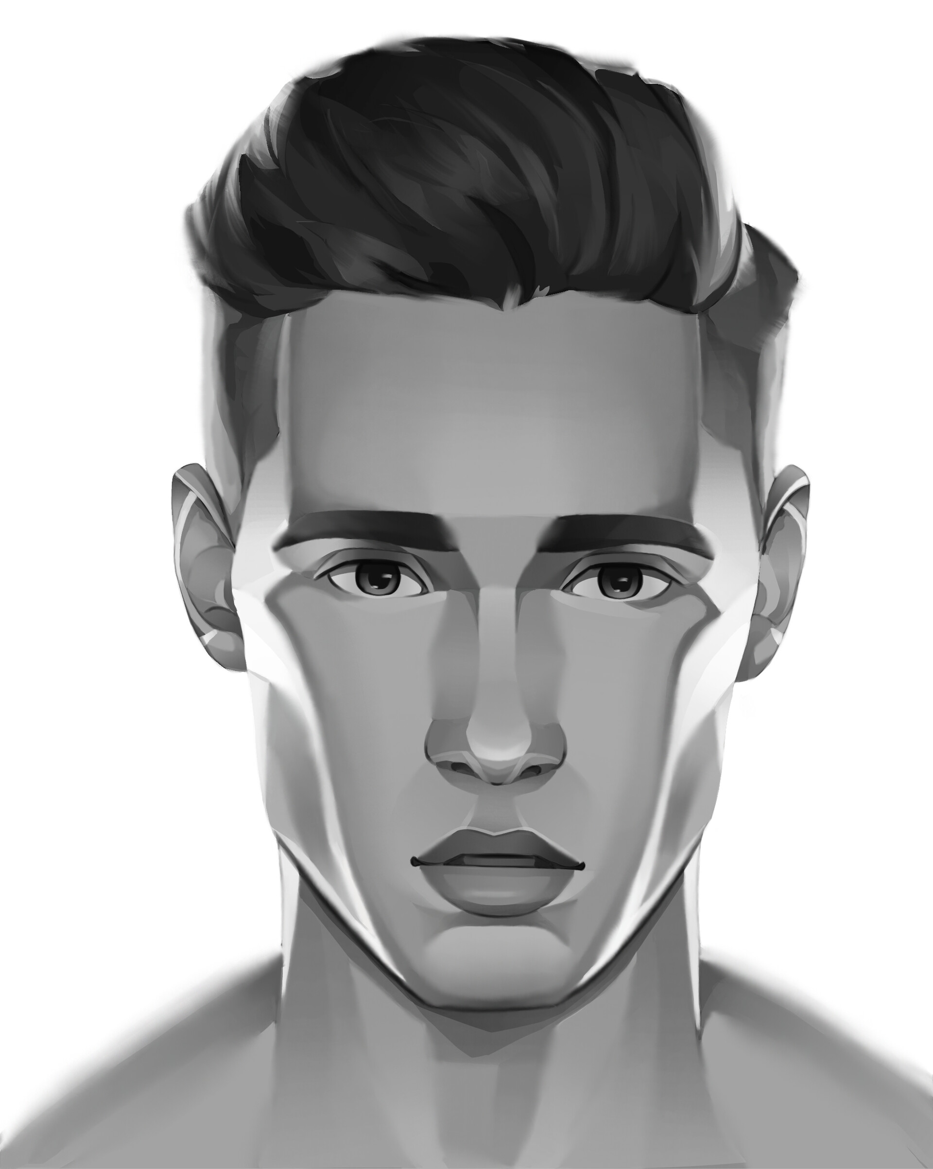 ArtStation - Render portrait study_10