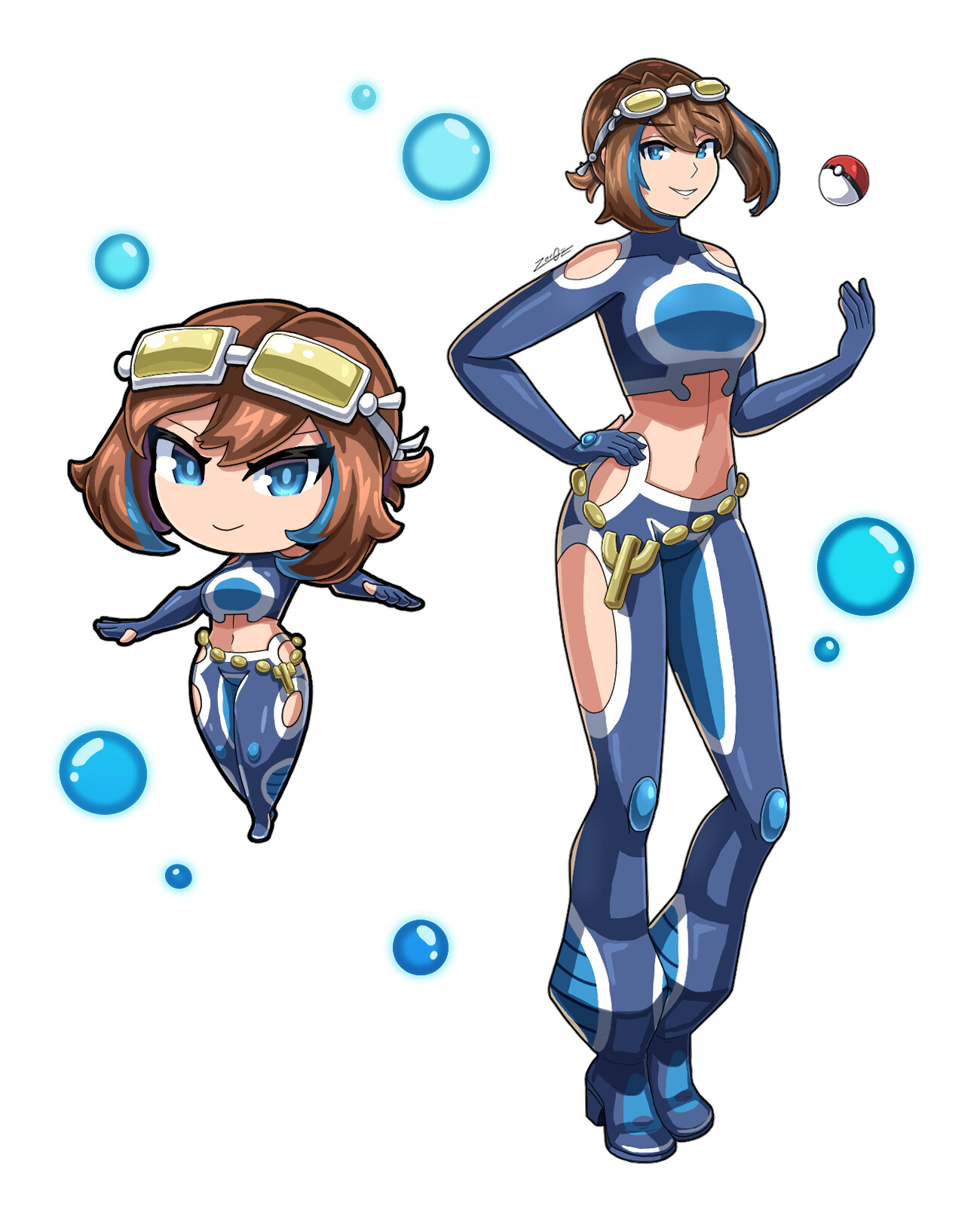 Zeroz Vi - May Team Aqua from Pokemon RO/ZA