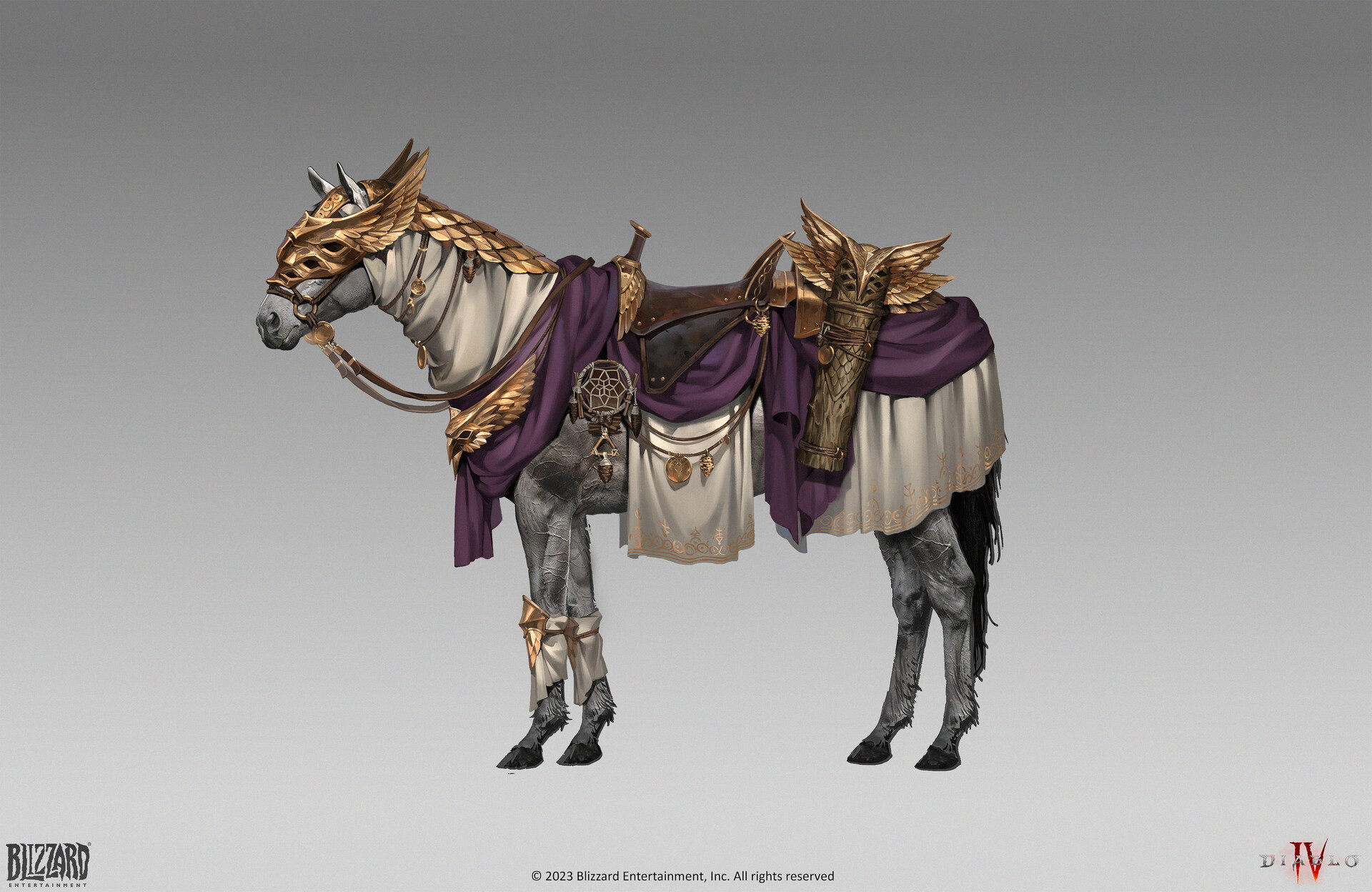 Sora Kim - Diablo 4 Mount concept art