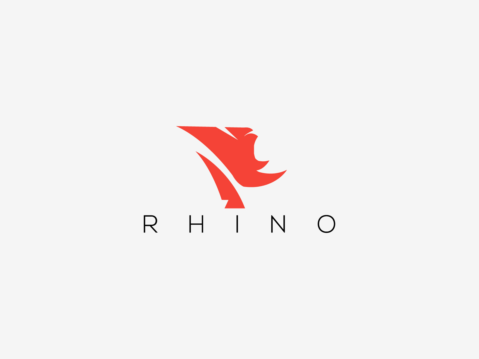 Rhinoceros Logo Design