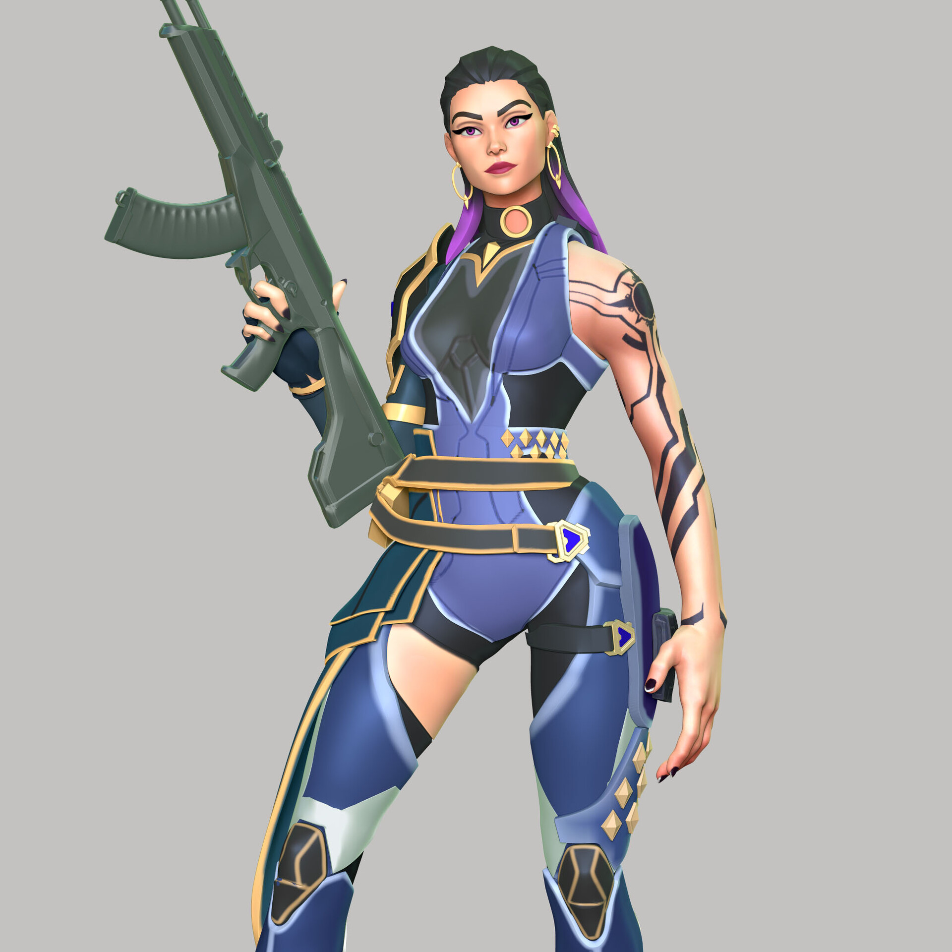 ArtStation - Valorant - Reyna