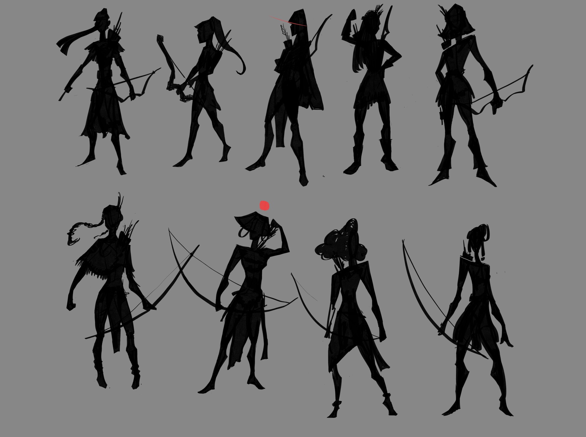 ArtStation - Female hunter Lia