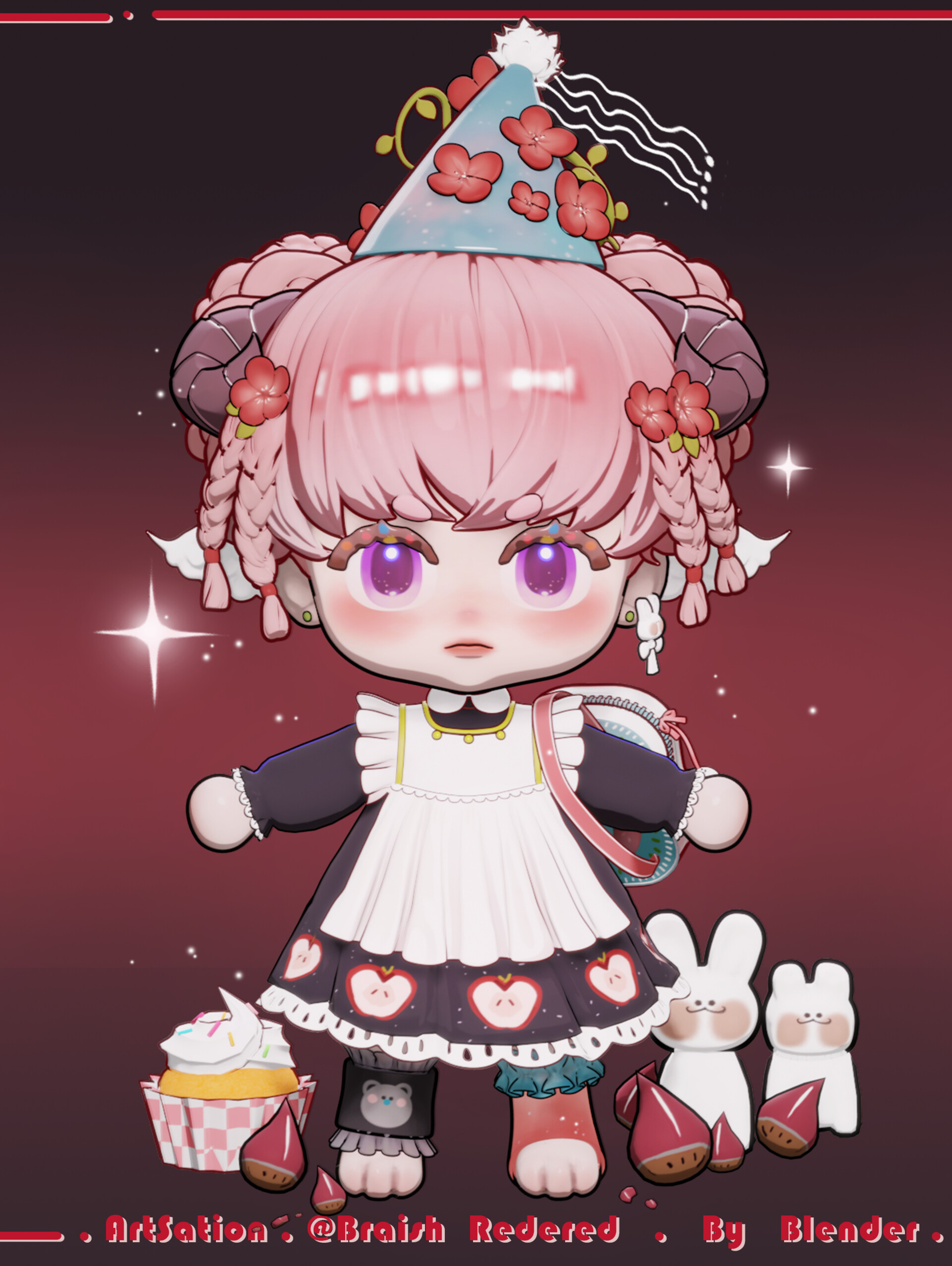 ArtStation - MY FOURTH 3D MODEL