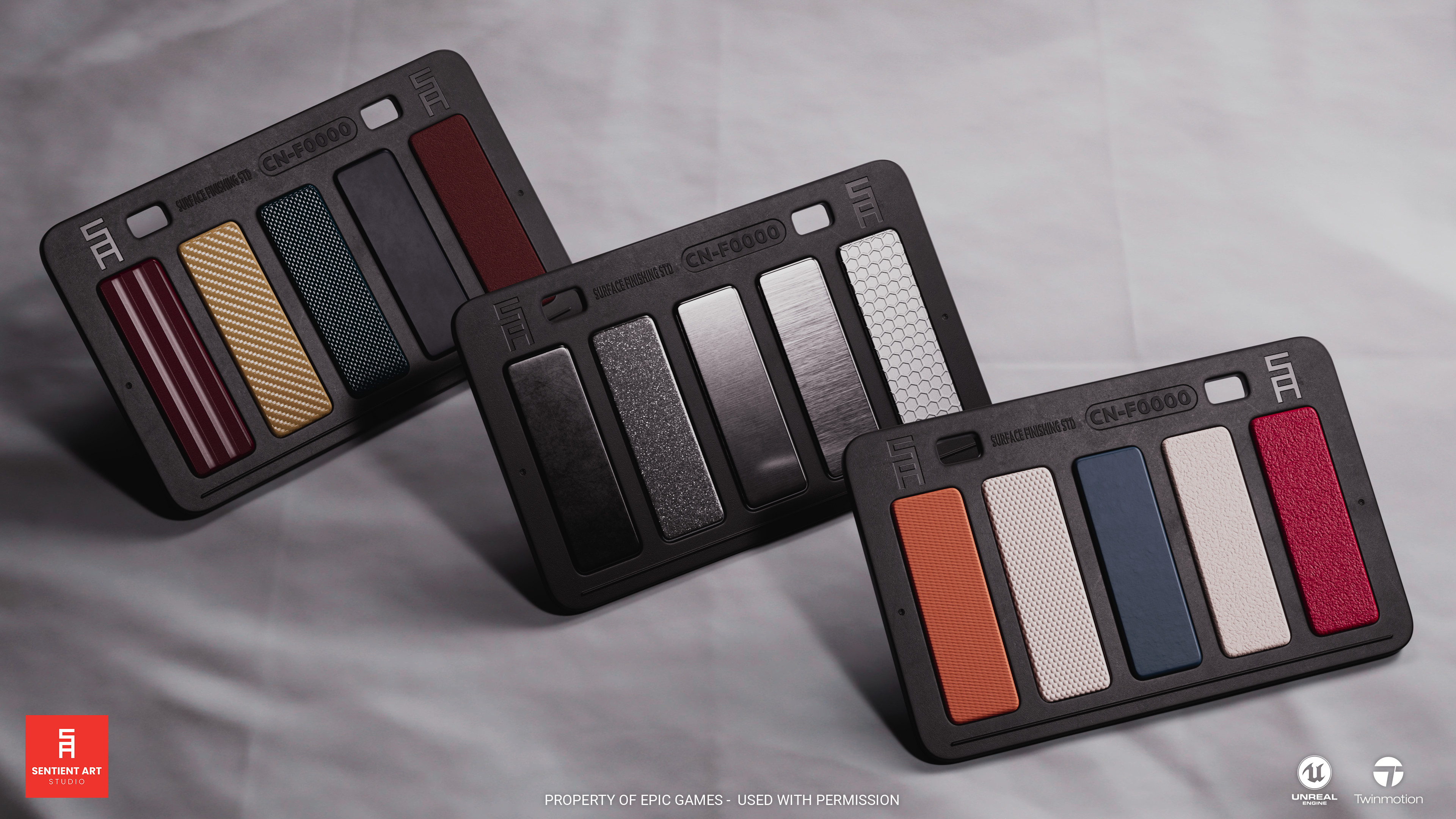 Sentient Art - Twinmotion - Watches (packshot materials and models)