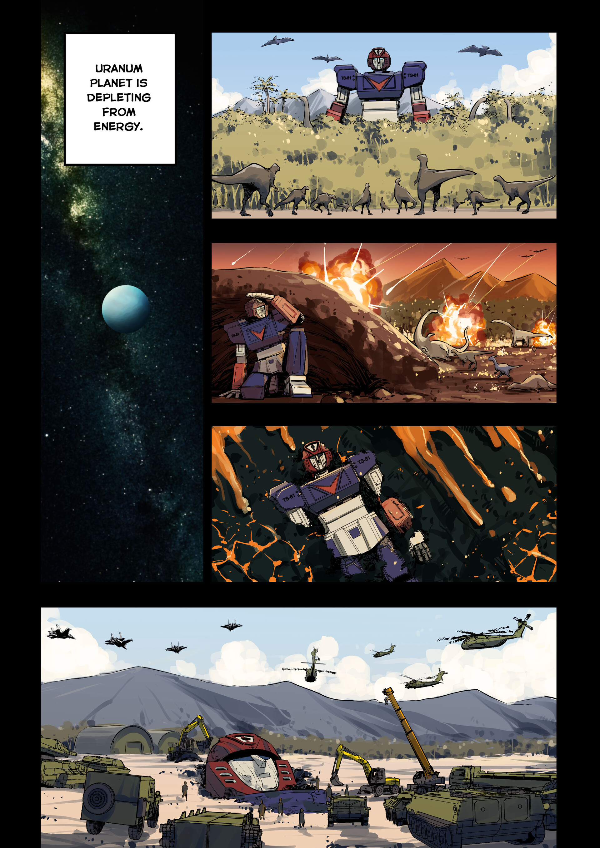 ArtStation - SAMPLE COMIC #1