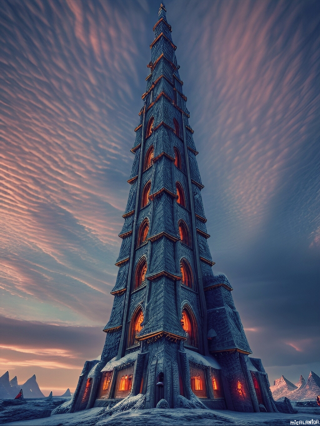 ArtStation - frozen house