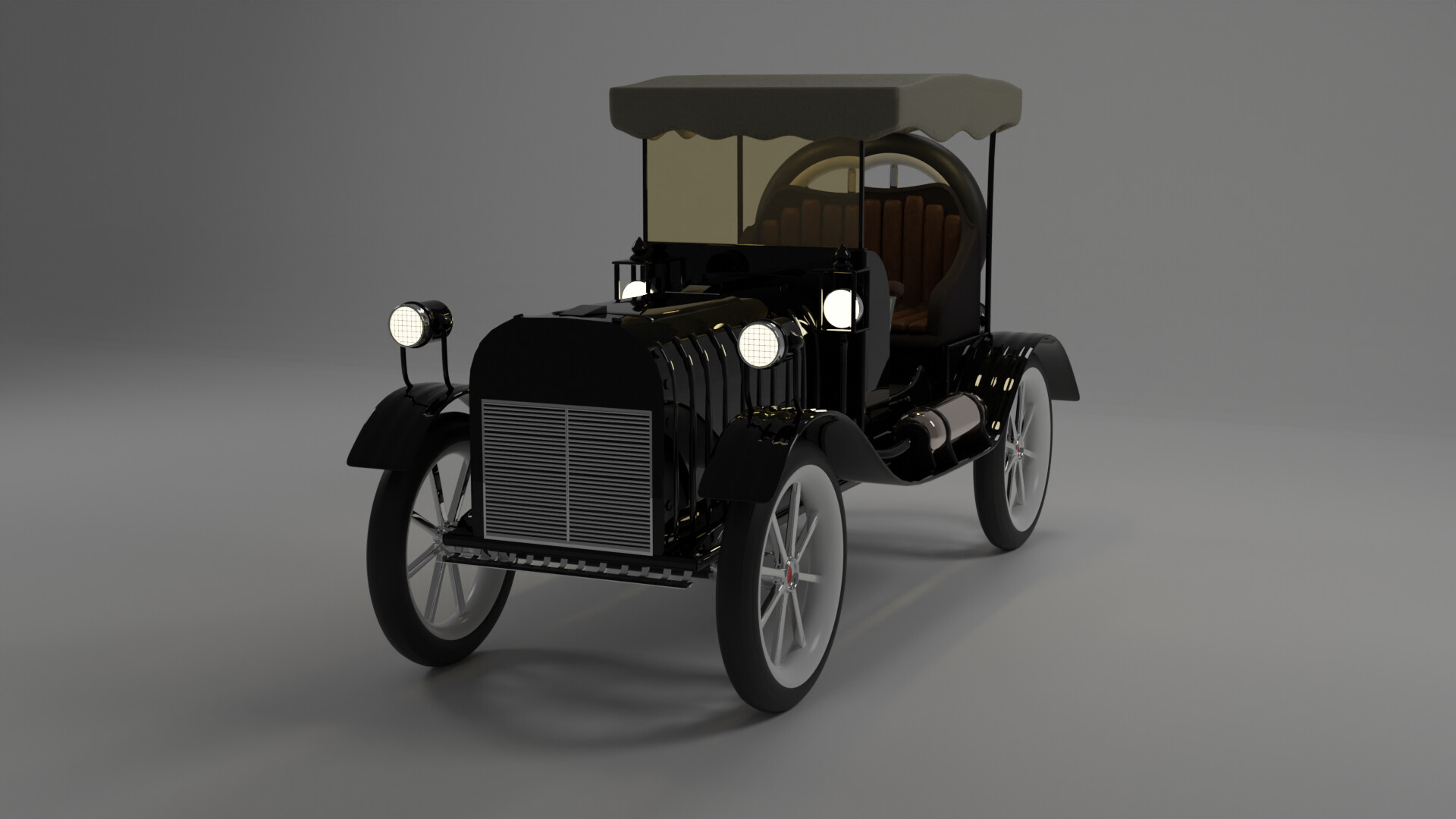 ArtStation - Ford Model N Car