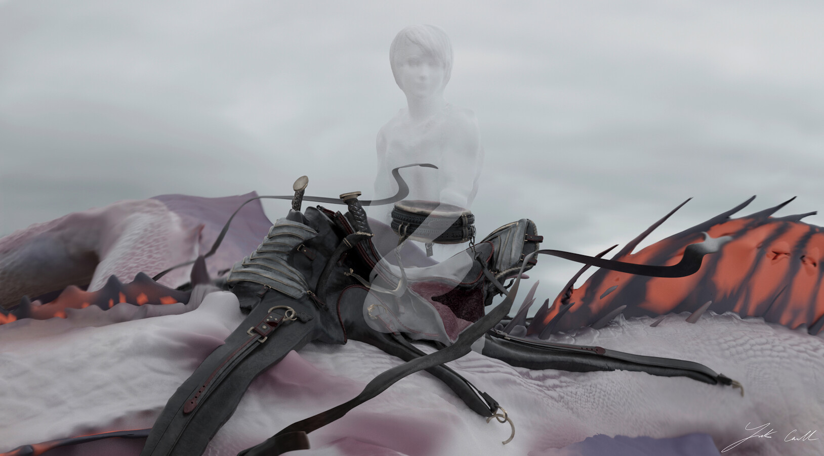 ArtStation - ARRAX DRAGON SADDLE - HOUSE OF THE DRAGON