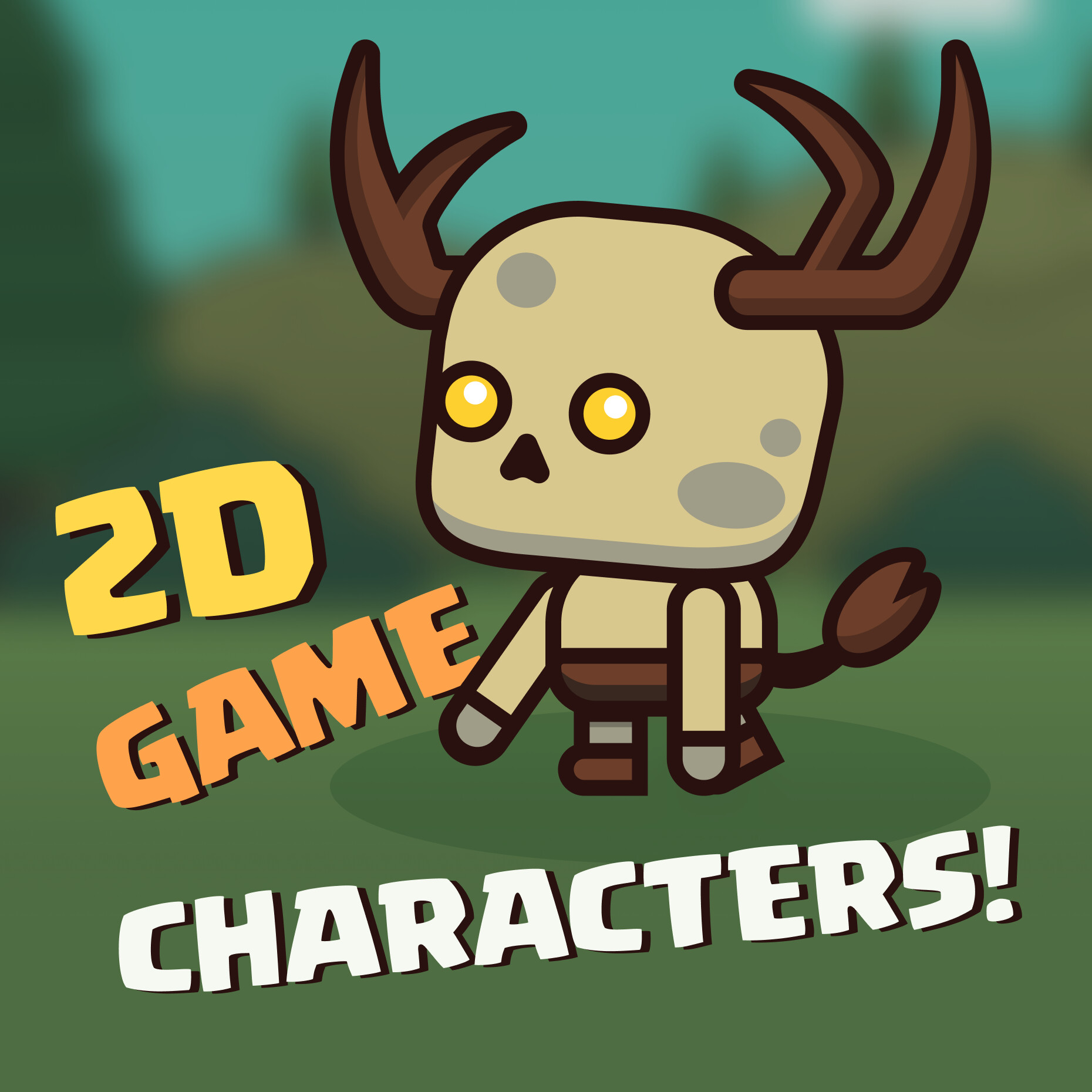 ArtStation - 2D game character | vector illustrations