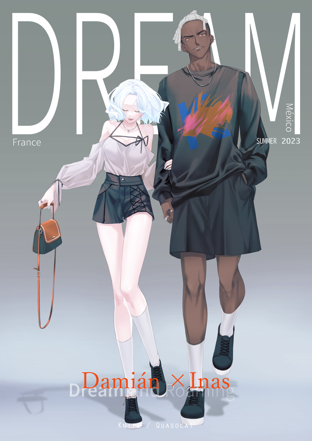 ArtStation - OC｜Damián＆Inas