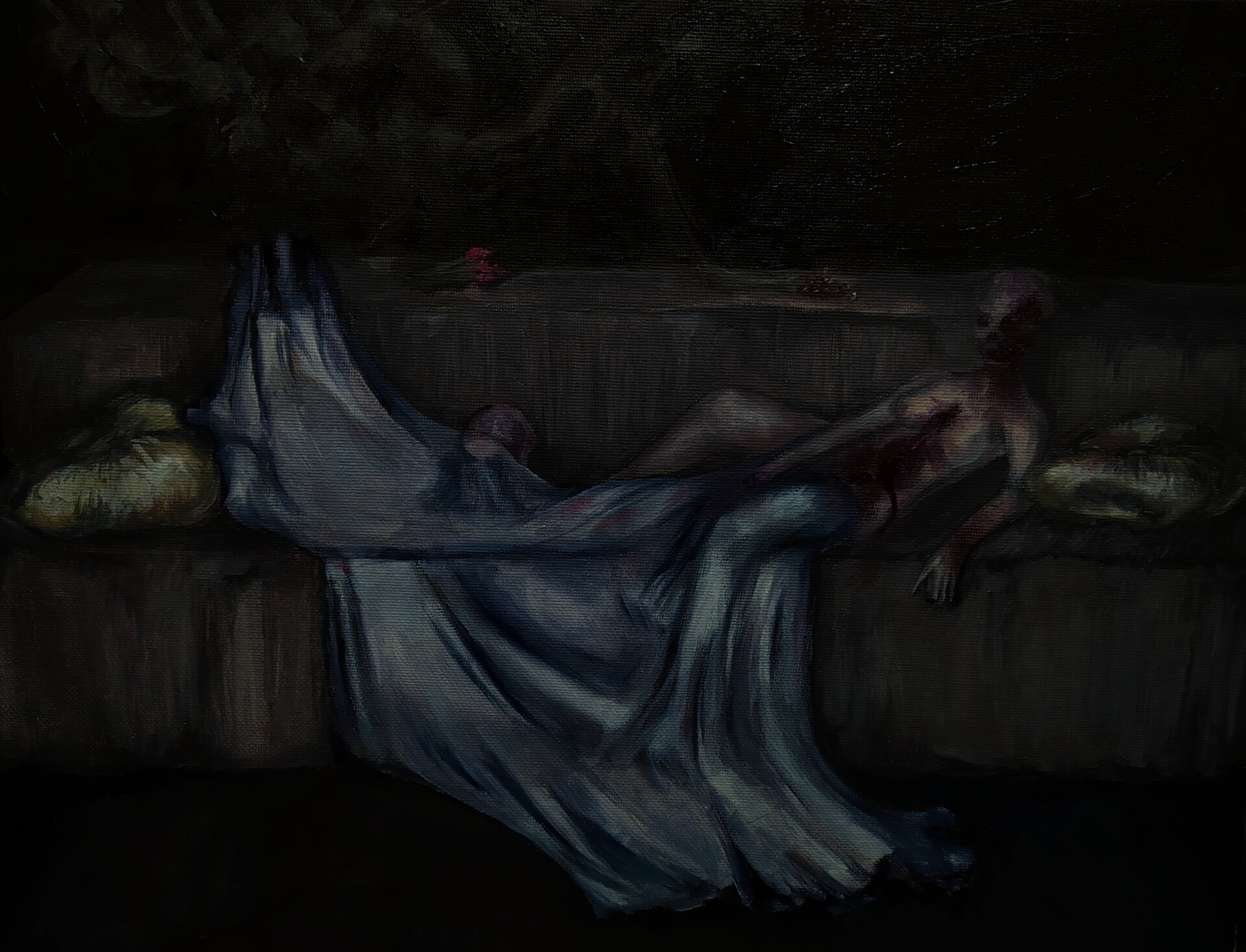 ArtStation - The woman before death