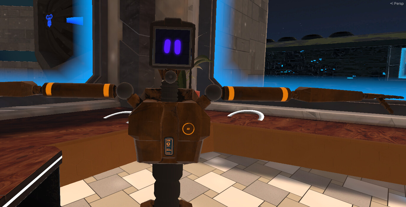 ArtStation - Robot rigged