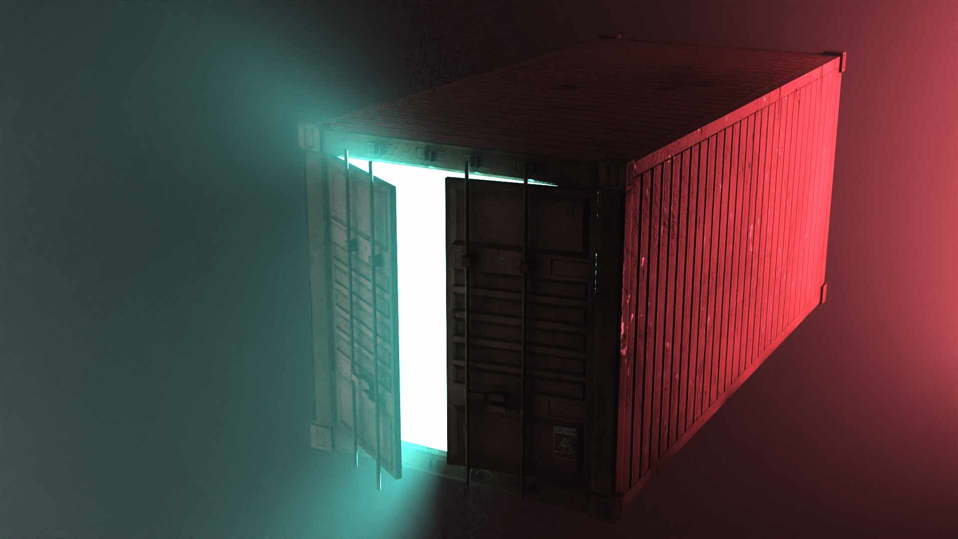 ArtStation - Shipping container