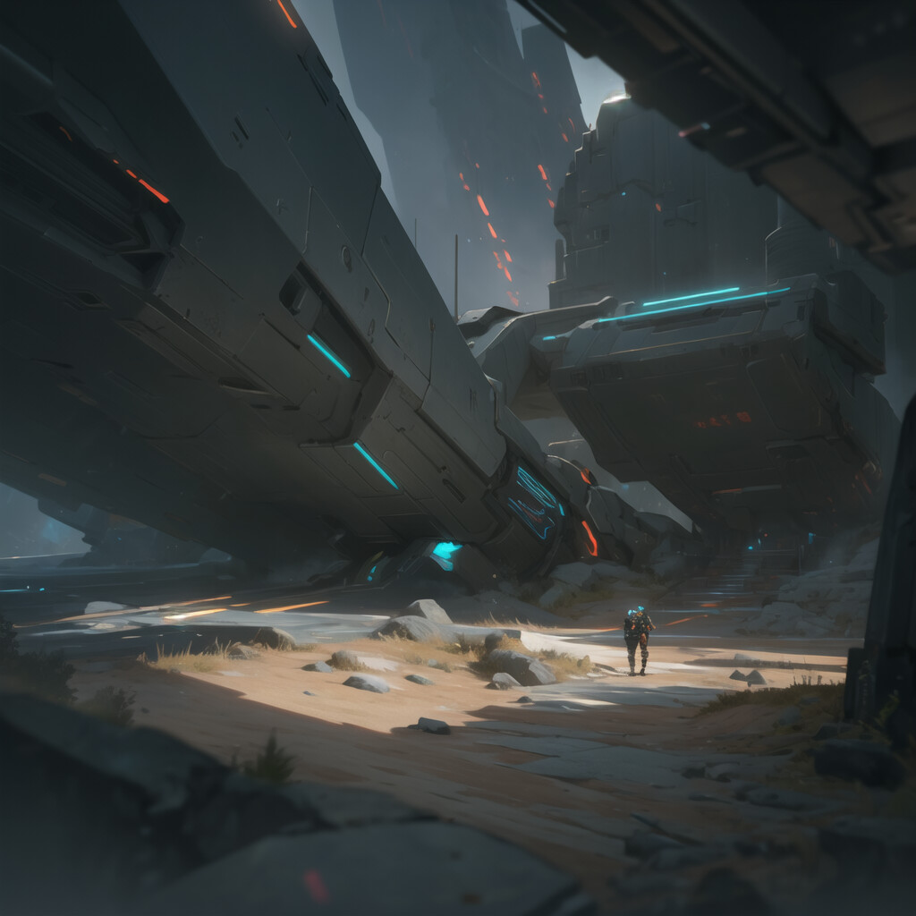 ArtStation - Space migration